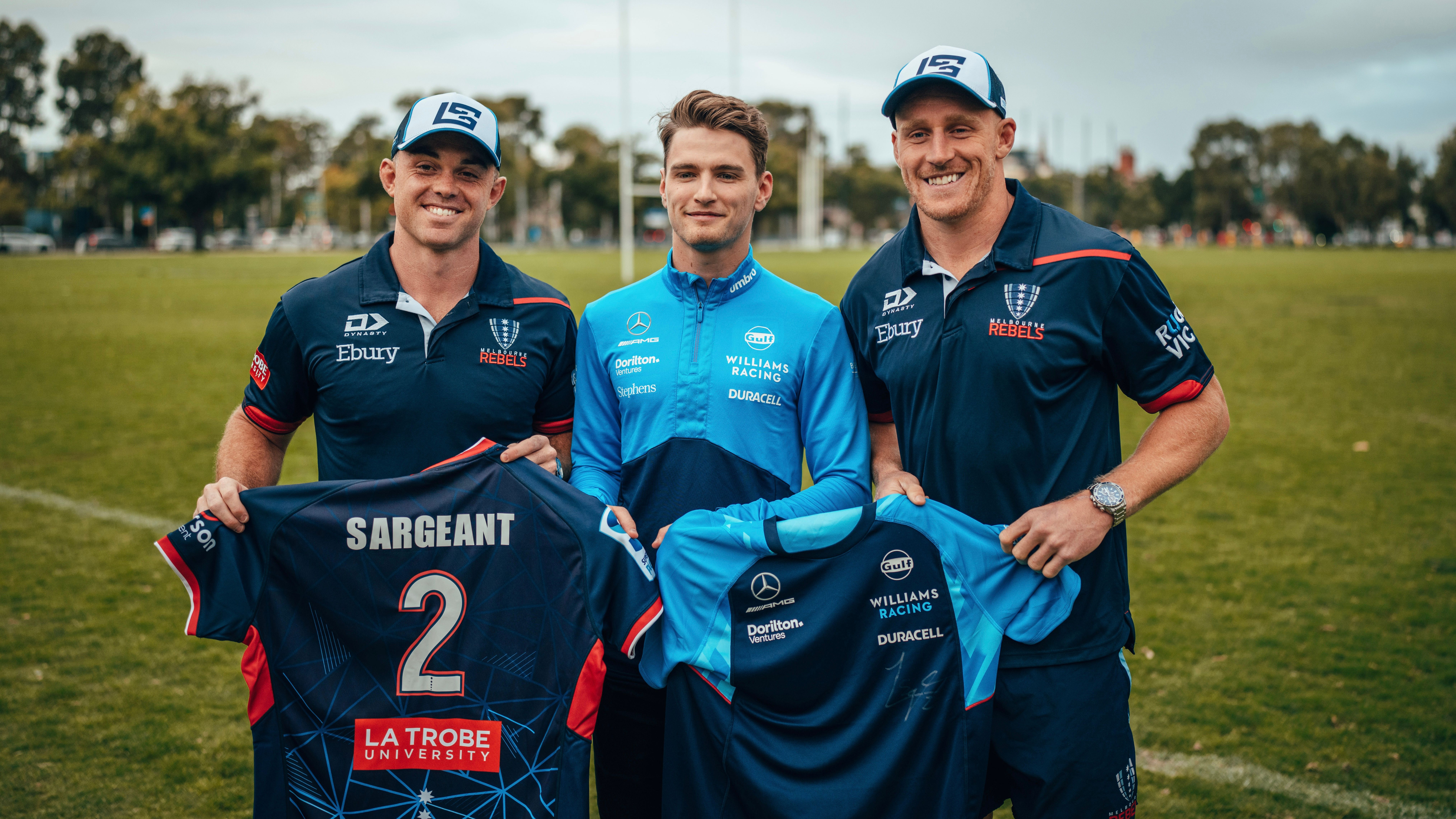WATCH: Logan meets the Melbourne Rebels | Williams Racing