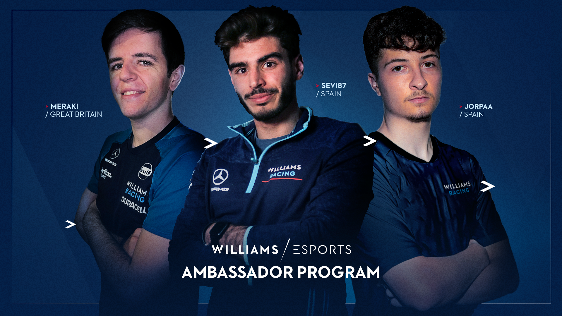 Williams Esports launch Ambassador Programme | Atlassian Williams Racing