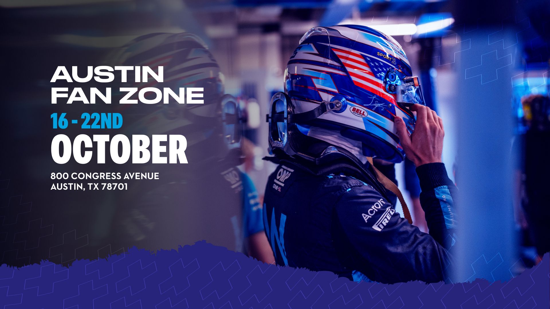 Our Fan Zone is returning to Austin | Atlassian Williams Racing