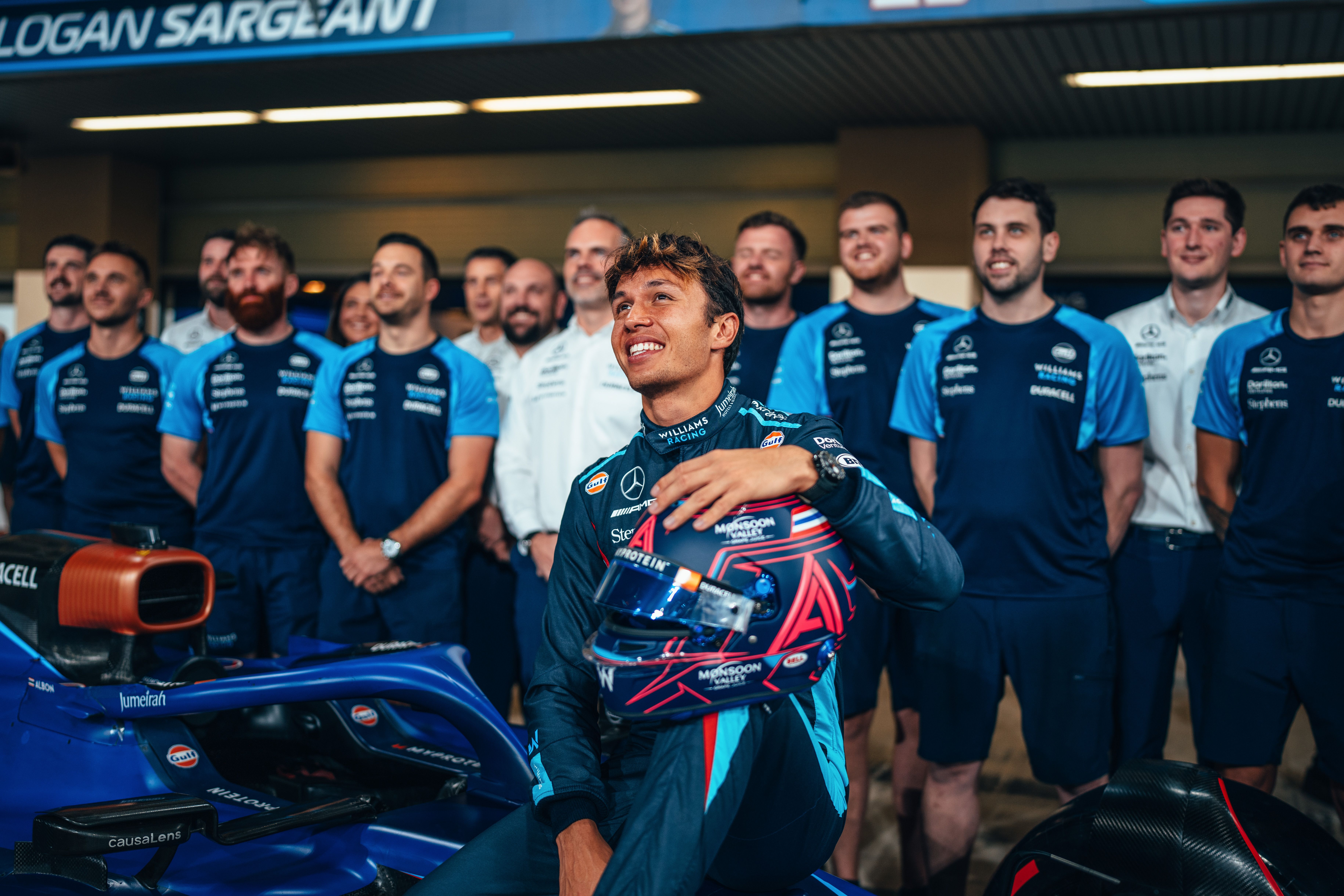 WATCH: Behind the Scenes at Williams Racing's Team Photo | Atlassian ...