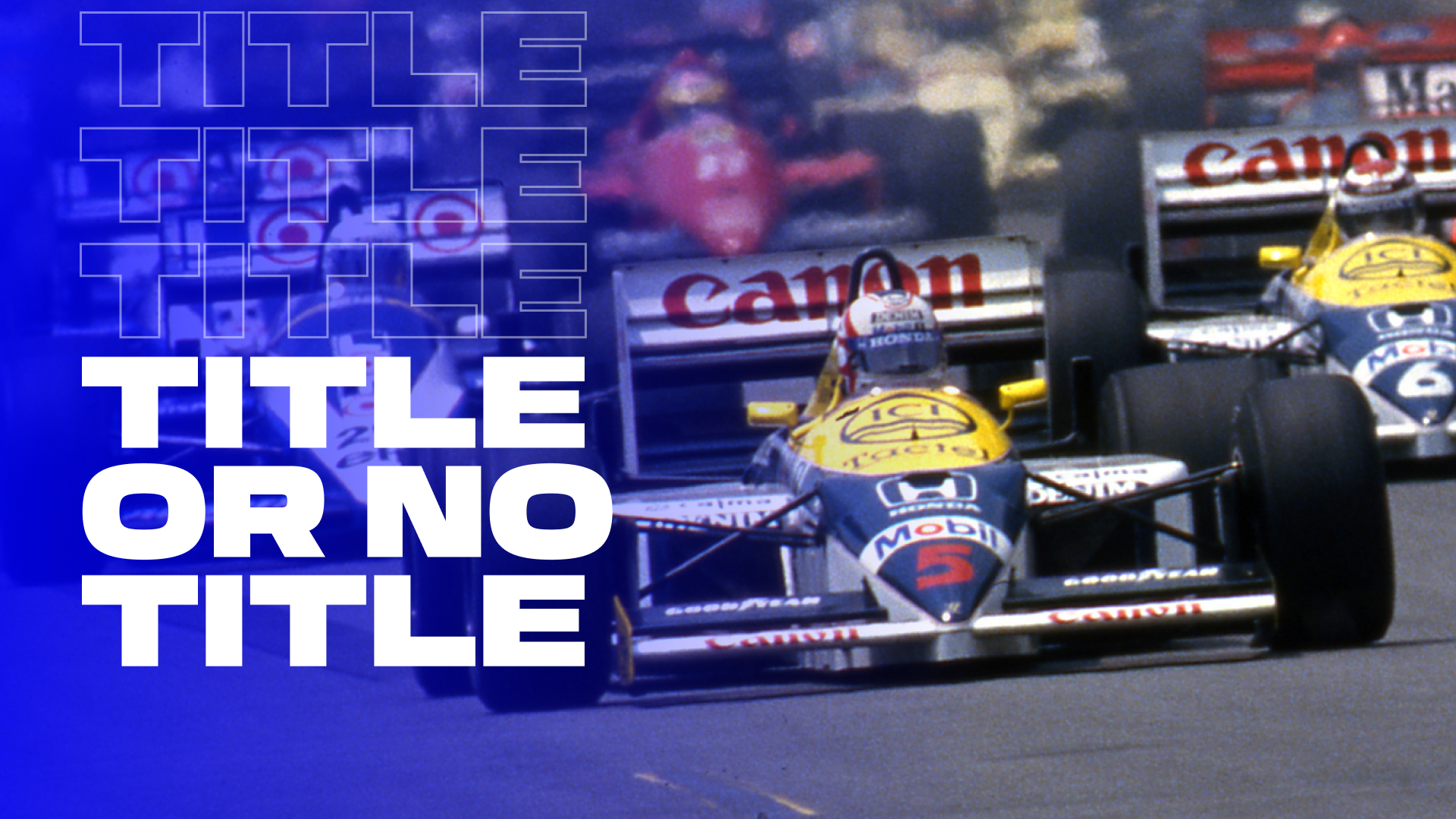 PLAY: Title or No Title - Which Williams Cars Have Won The Championship ...