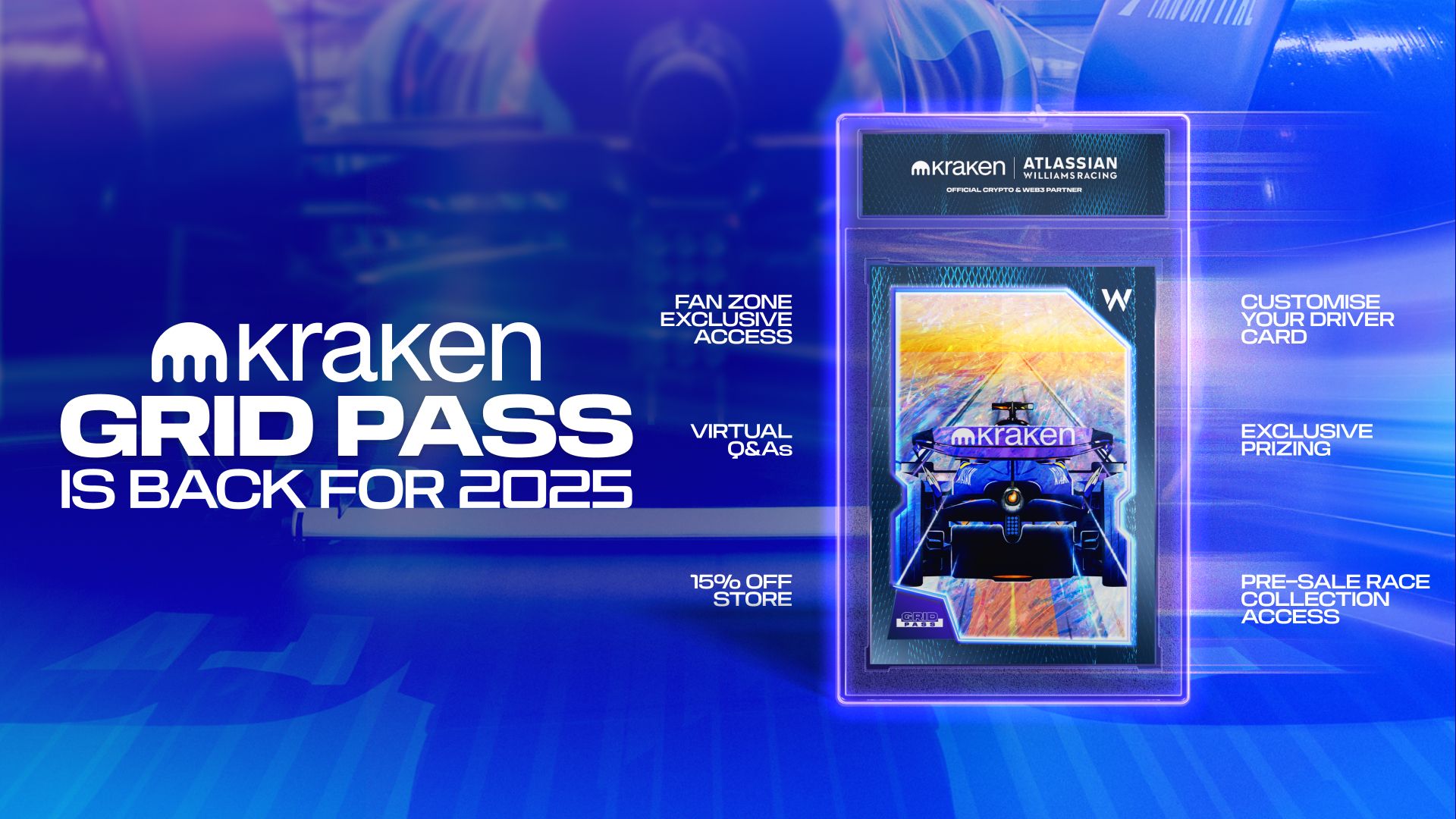 Grid Pass | Atlassian Williams Racing