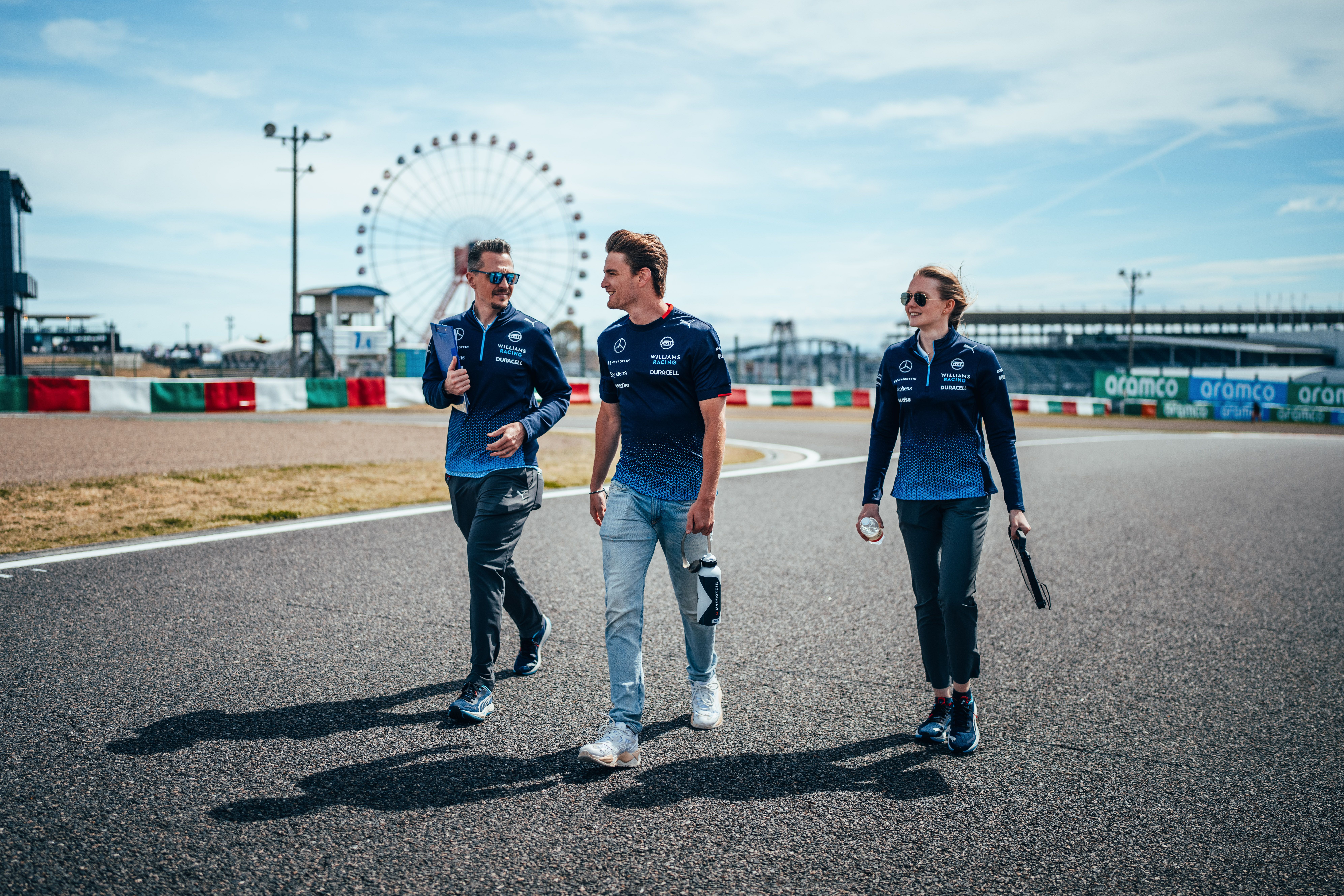 WATCH: The Williams Racing Japan Track Walk | Atlassian Williams Racing