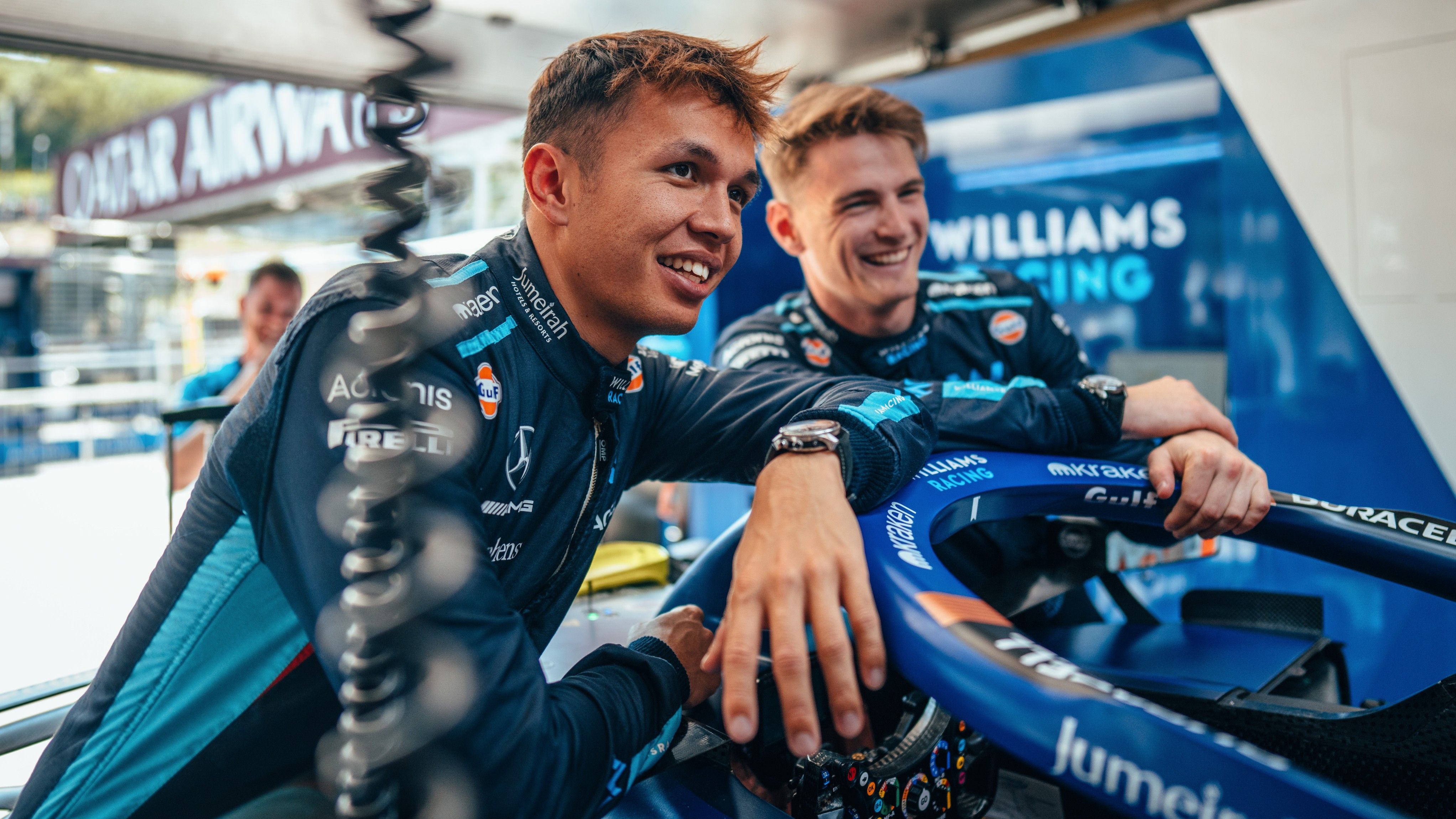 Alex Albon and Logan Sargeant preview the Belgian Grand Prix ...