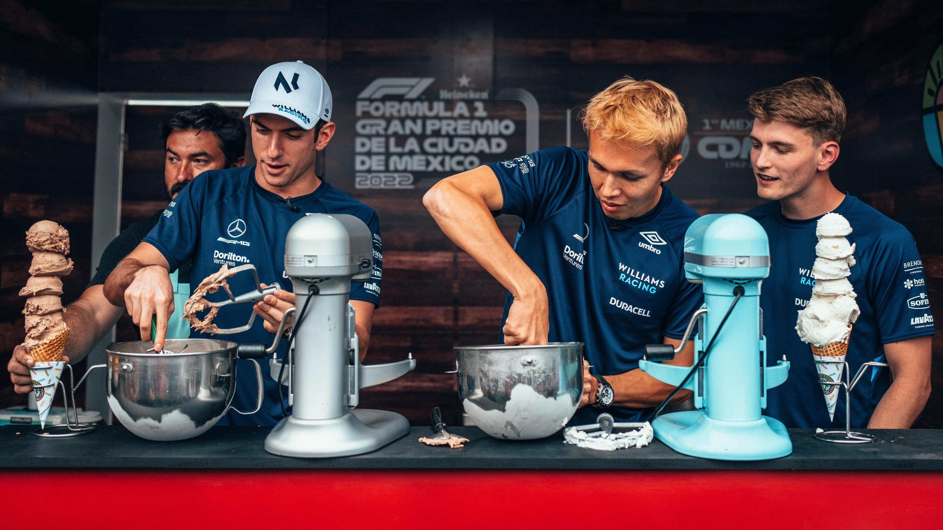 Head 2 Head | Ice Cream Challenge | Atlassian Williams Racing