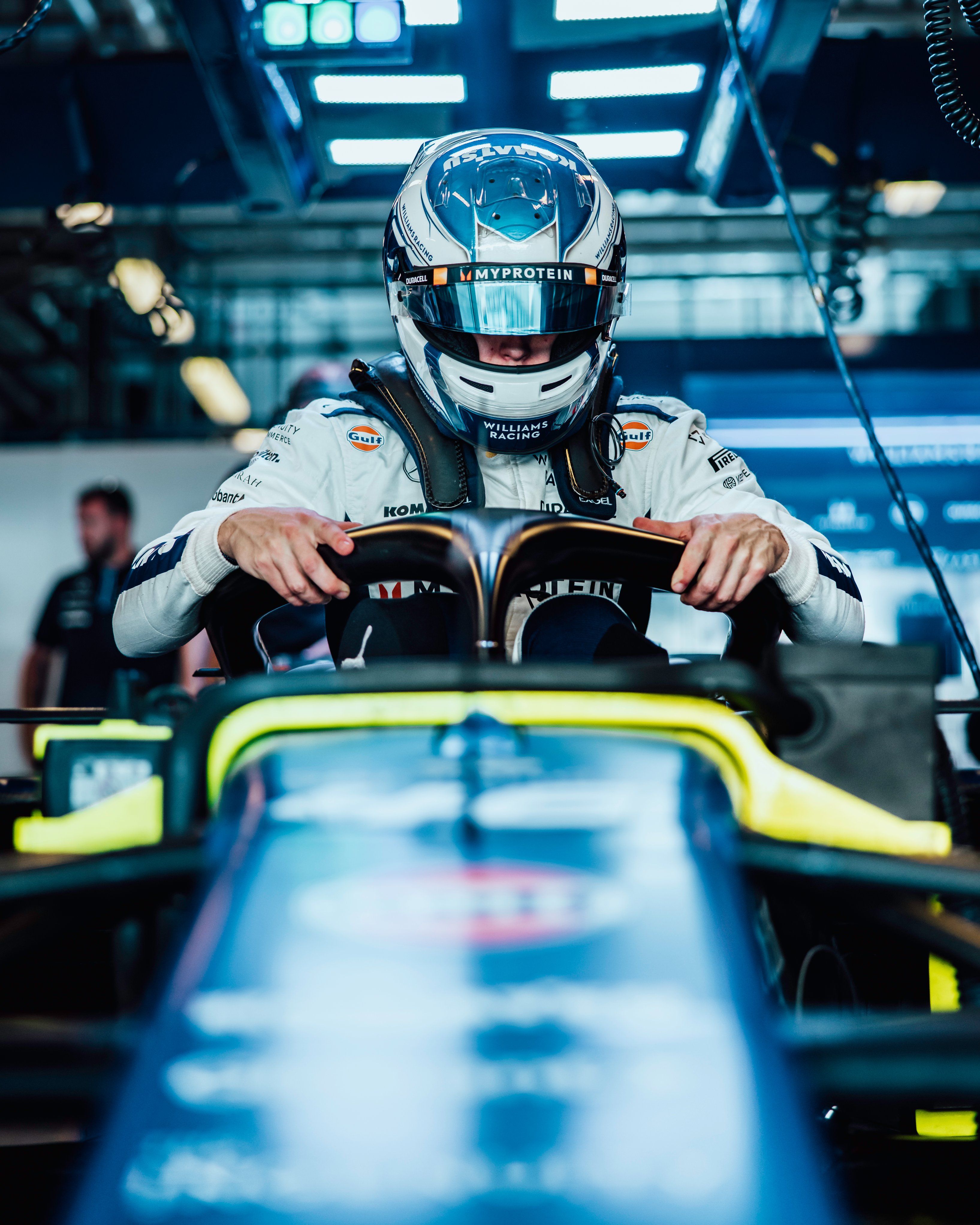 IN PHOTOS: Luke Browning's day in the FW46 | Atlassian Williams Racing