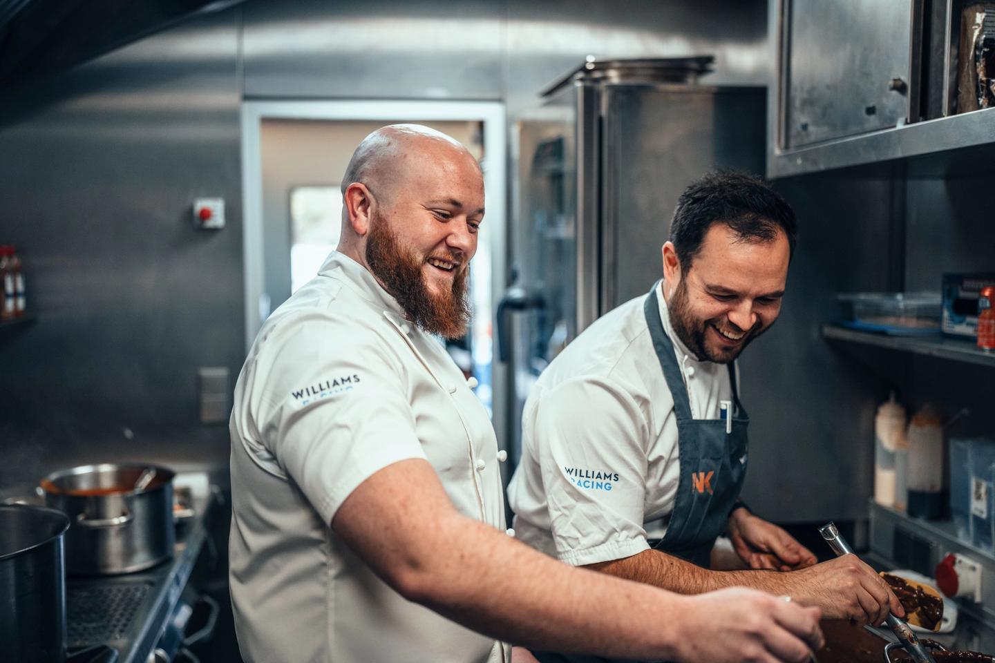 Niall and Dan will collaborate in the kitchen throughout the 2022 season