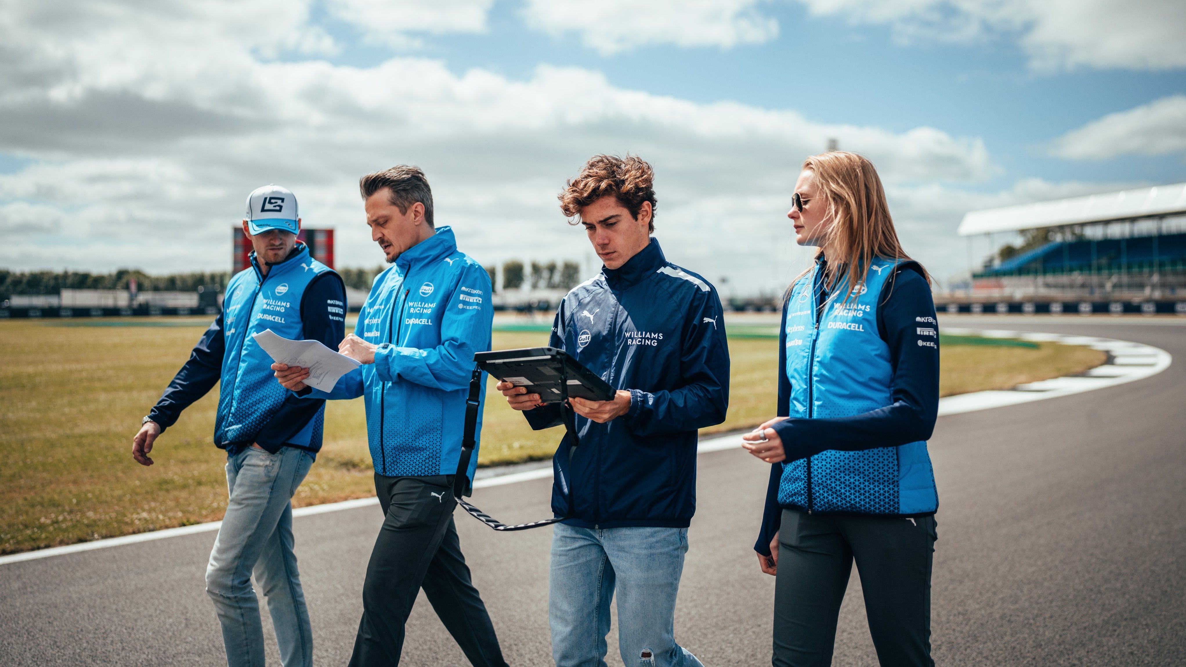 WATCH: Logan and Franco take a Silverstone Track Walk | Atlassian ...