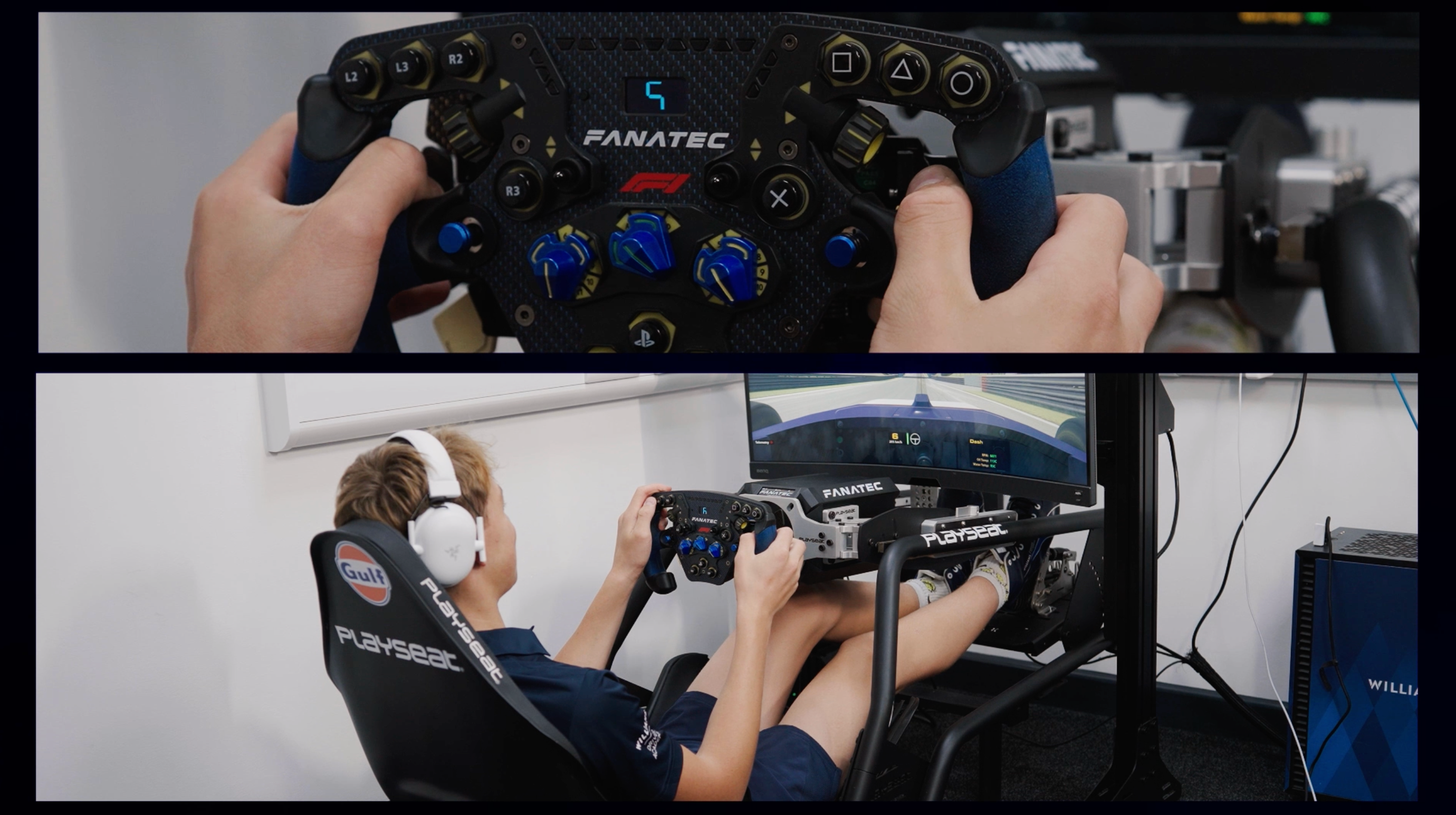 EXPLAINED: Driving Simulator | Atlassian Williams Racing