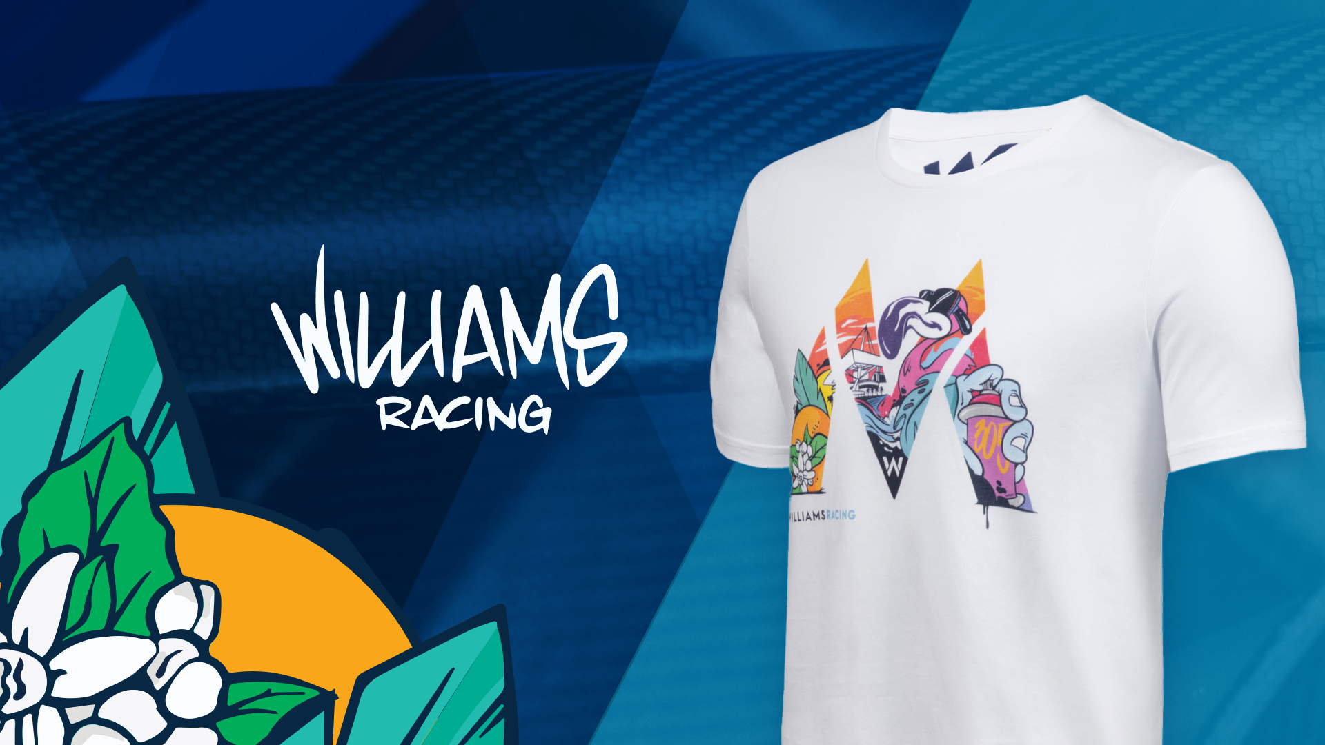 Introducing our limited edition Miami tee | Atlassian Williams Racing