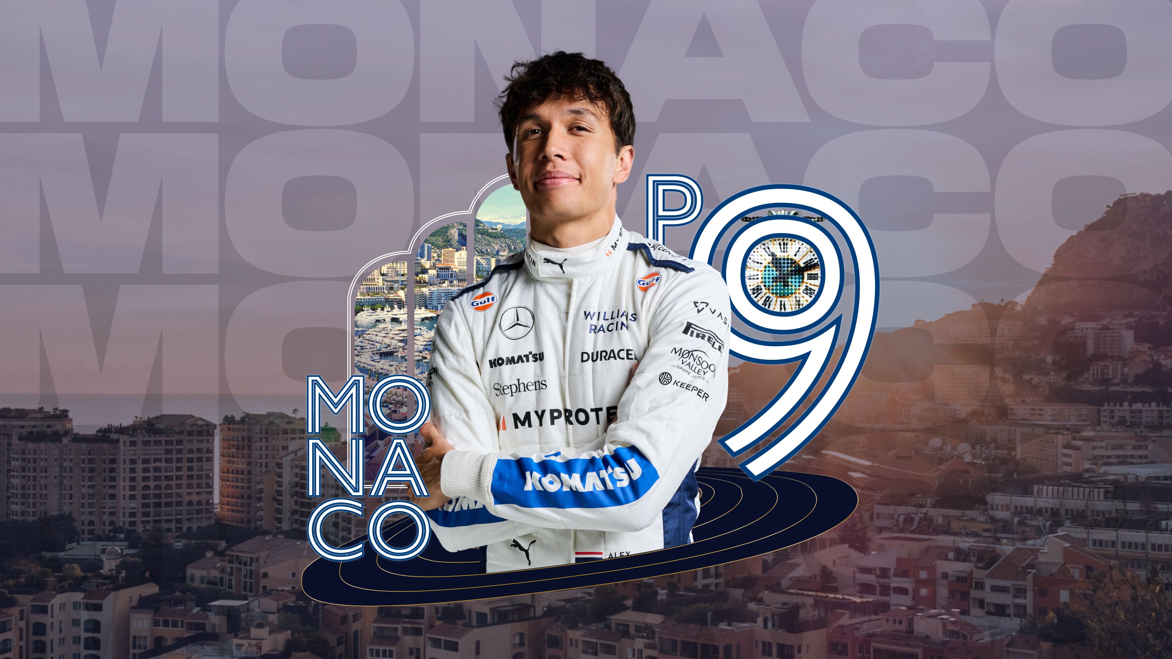 Unlock our exclusive Monaco P9 badge | Atlassian Williams Racing