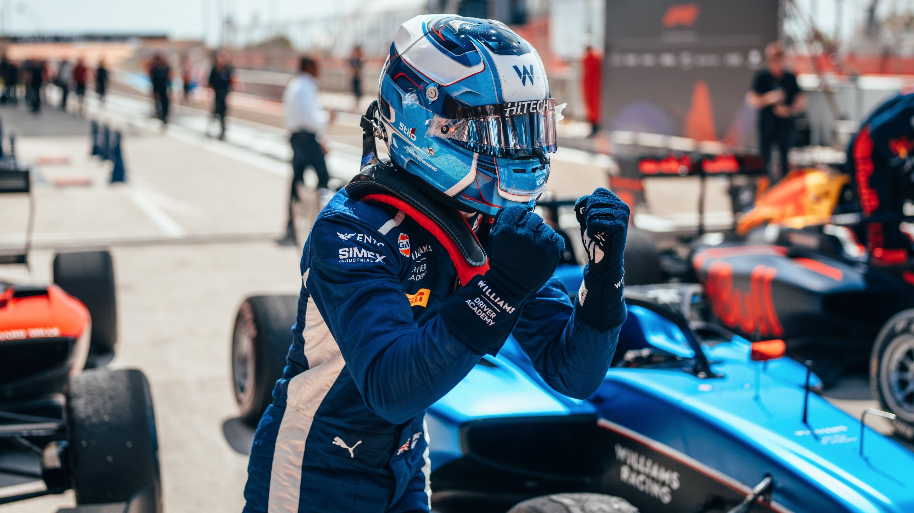 IN PHOTOS: Luke Browning's Bahrain Triumph | Atlassian Williams Racing