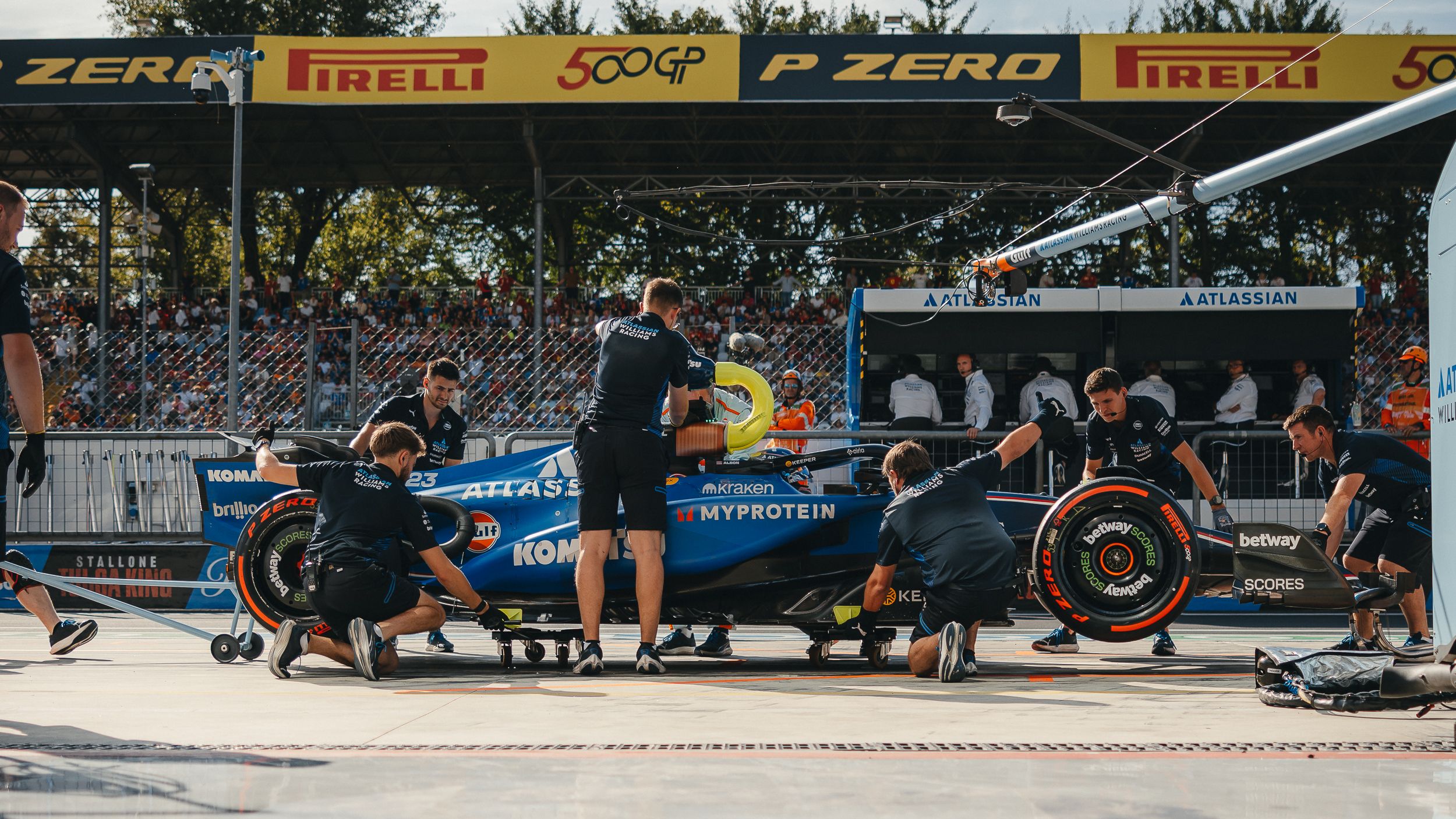 Mark Your Monza Pit Wall Predictions Results | Atlassian Williams Racing