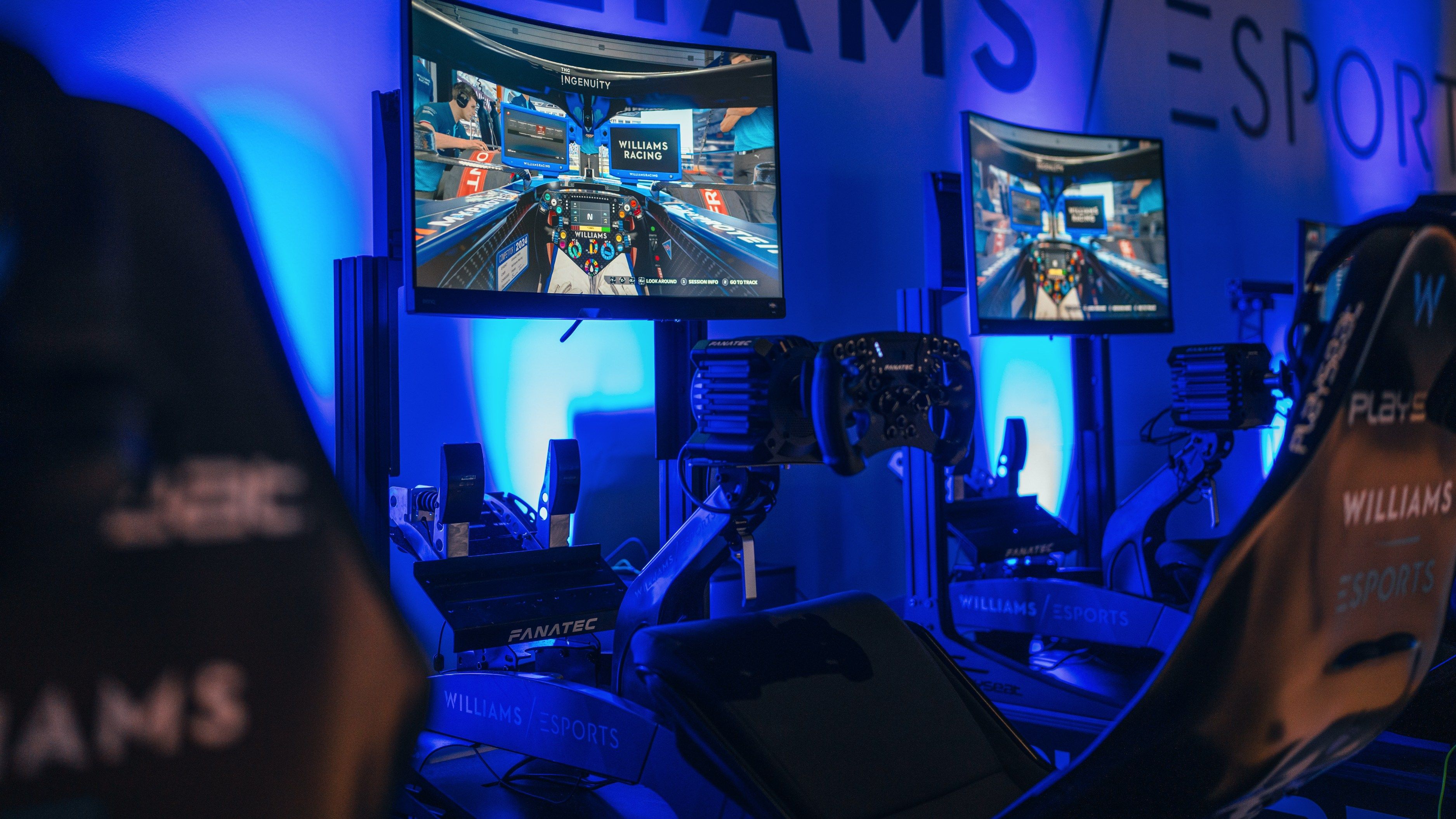 Race a Williams Esports sim at Silverstone | Atlassian Williams Racing