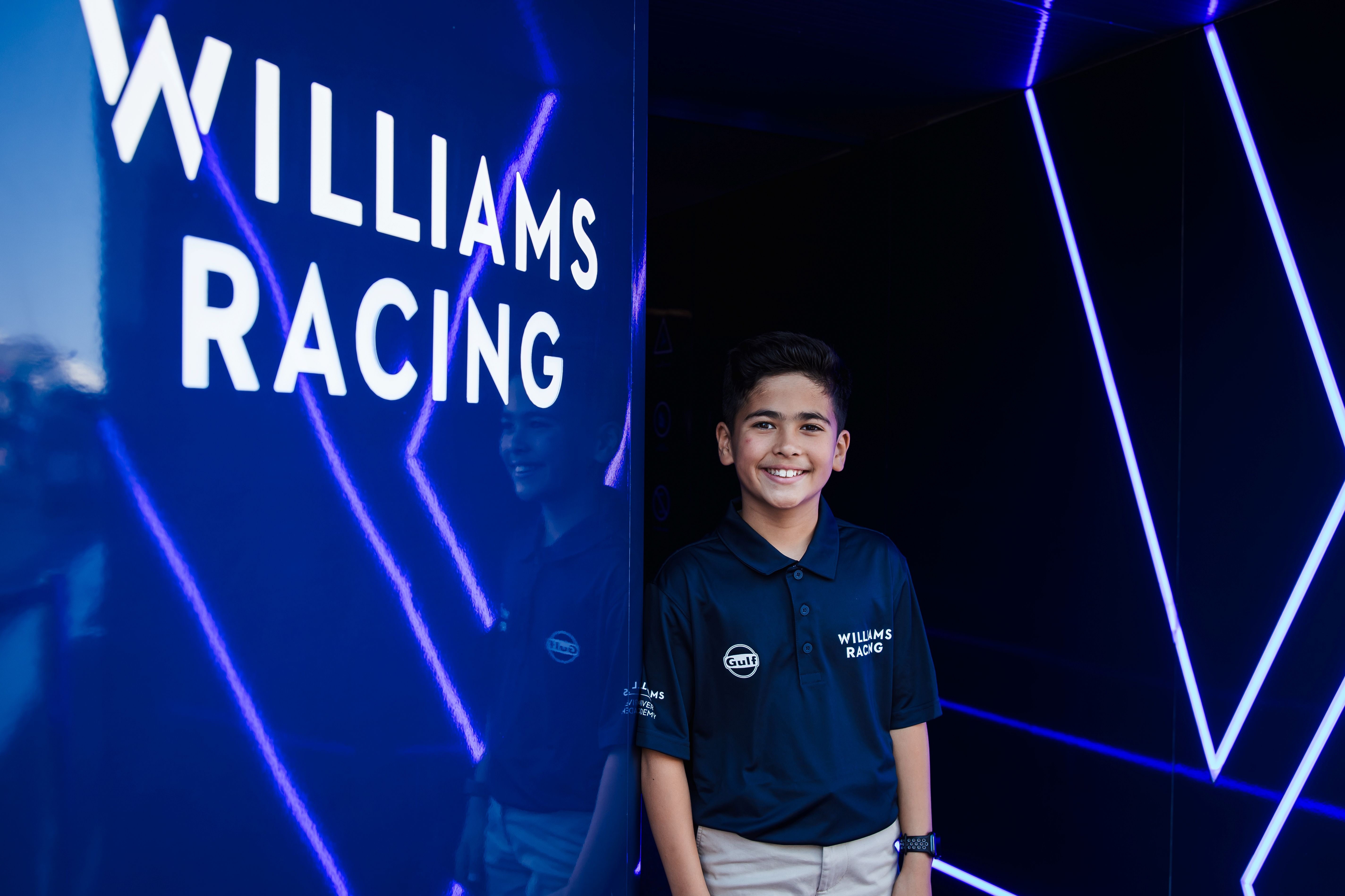 Karting Prodigy Lucas Palacio Joins Williams Racing Driver Academy | Atlassian Williams Racing