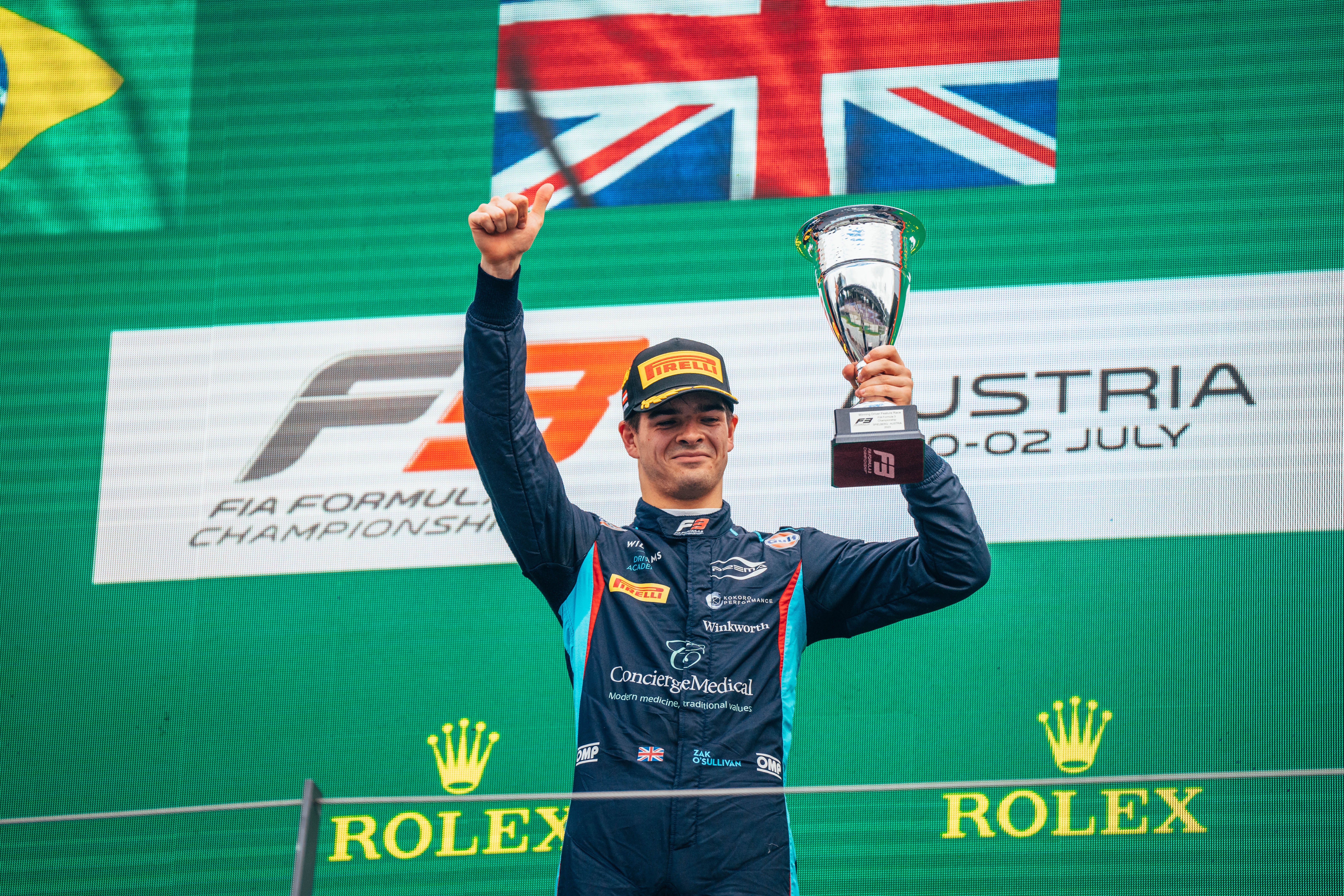 WATCH: Winning celebrations for Zak in Austria | Atlassian Williams Racing