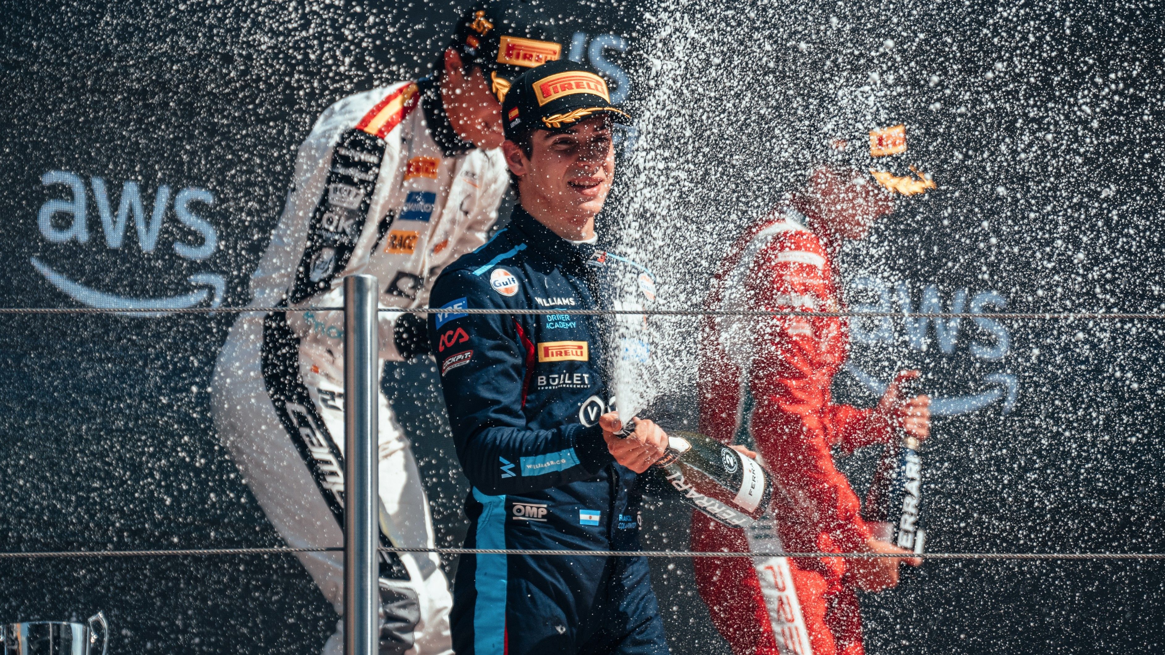 WATCH: Franco Colapinto celebrates P2 finish in Barcelona | Atlassian ...