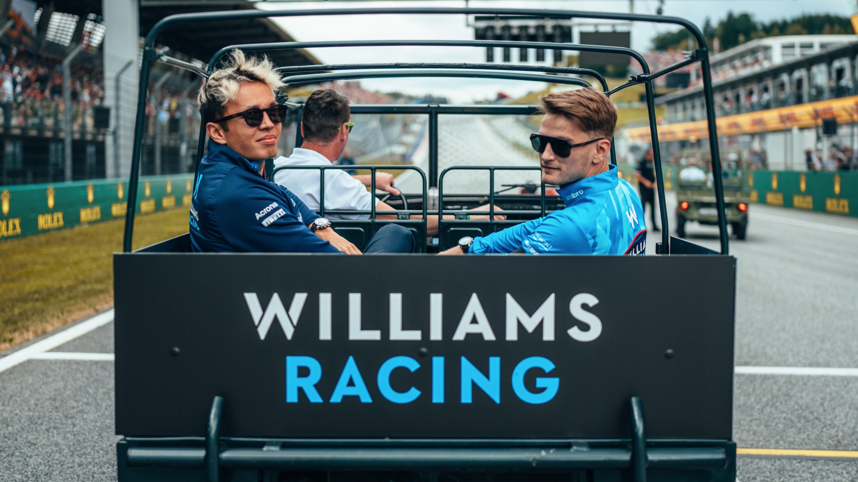Alex Albon and Logan Sargeant preview the British Grand Prix | Williams ...
