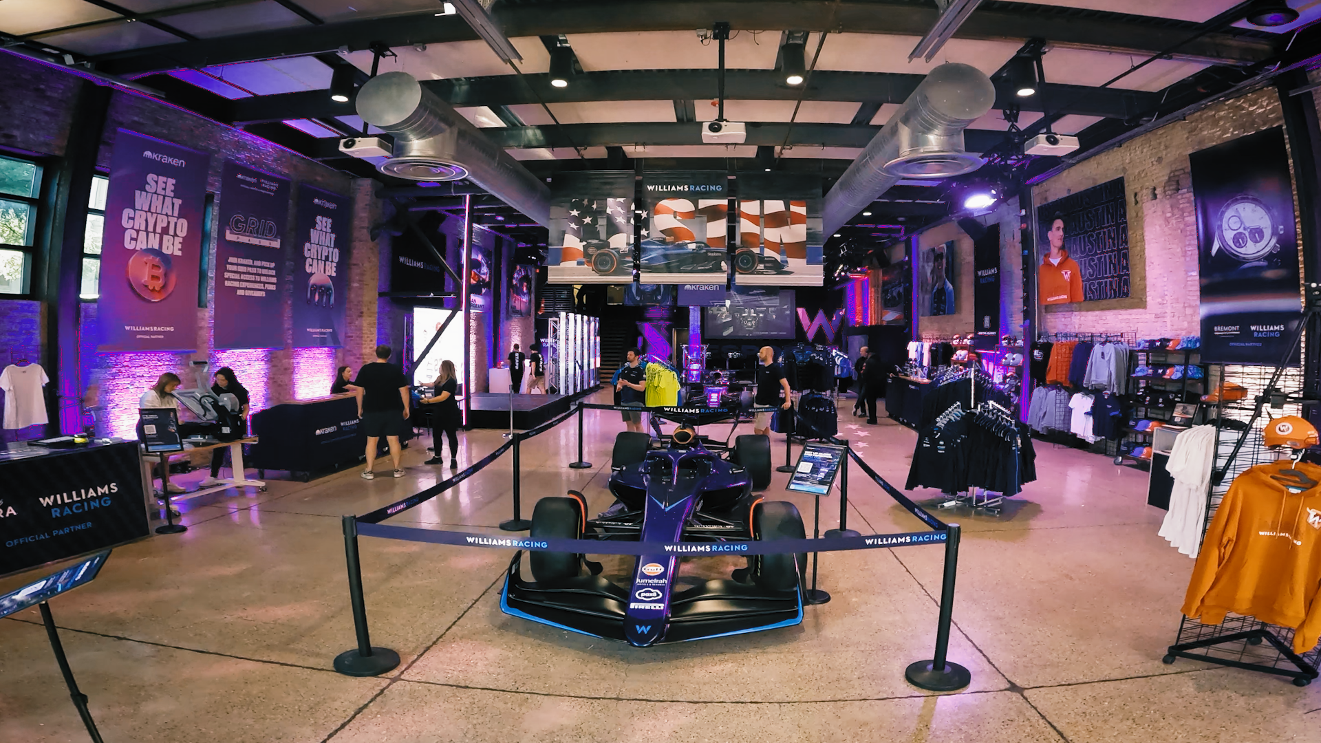 WATCH: A tour of our Austin Fan Zone | Atlassian Williams Racing
