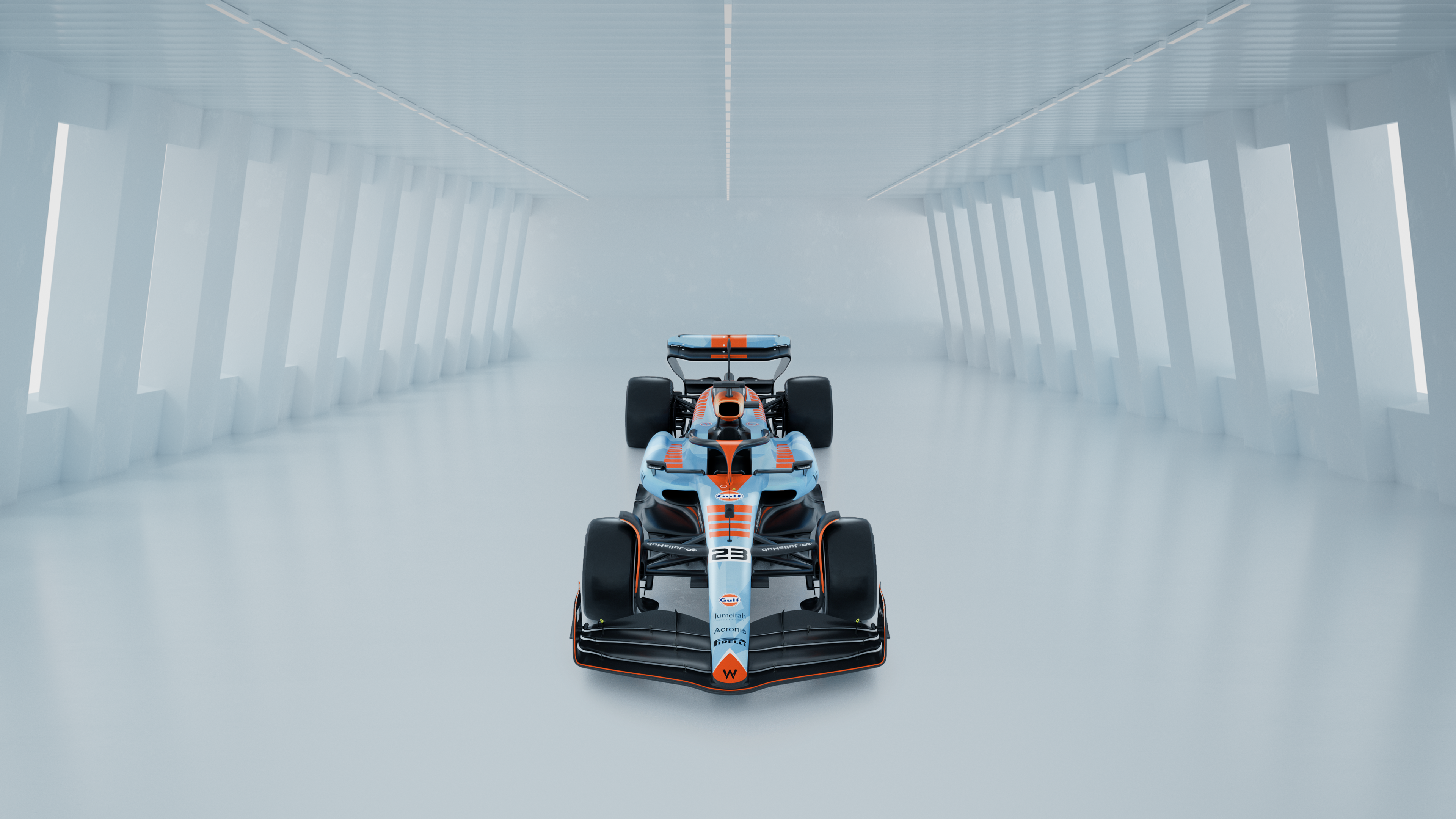 Presenting our Gulf fan liveries | Atlassian Williams Racing