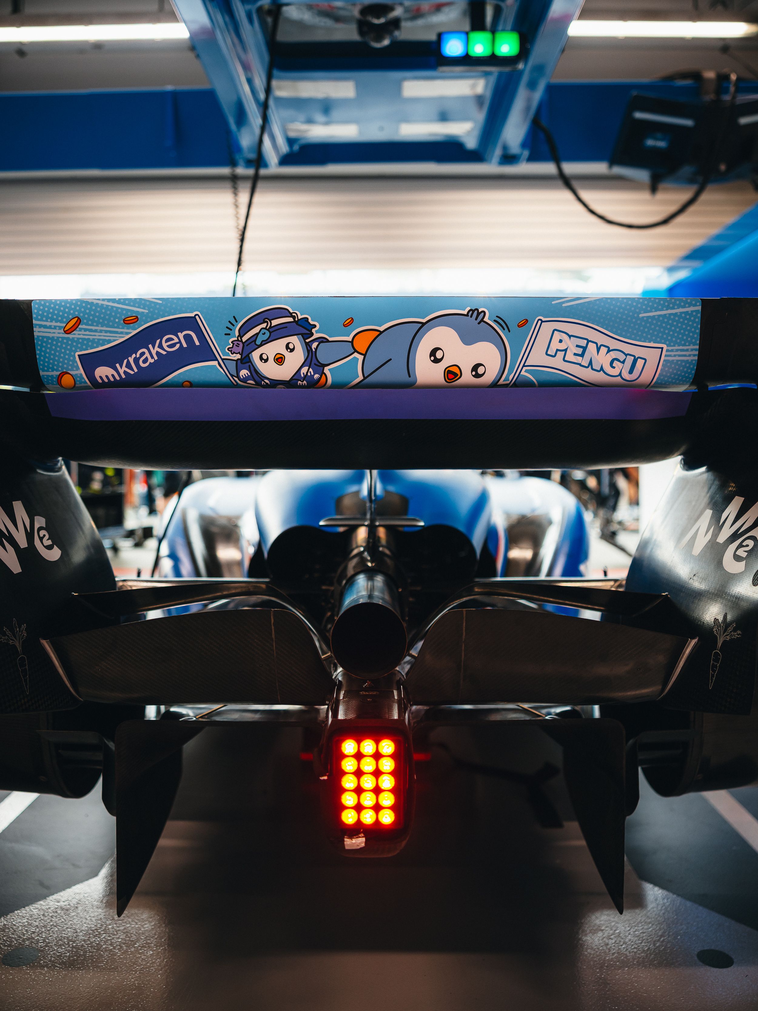 Taking Flight: Pudgy the Penguin Featured on Kraken Rear Wing Takeover ...