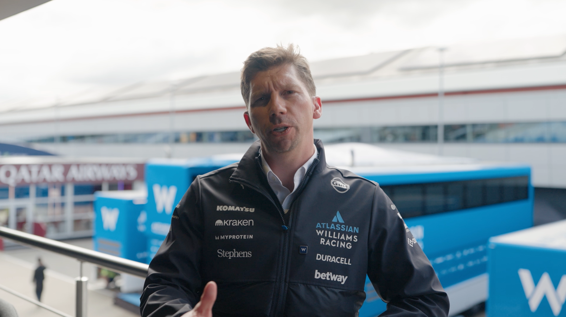 WATCH: James shares his British GP thoughts | Atlassian Williams Racing