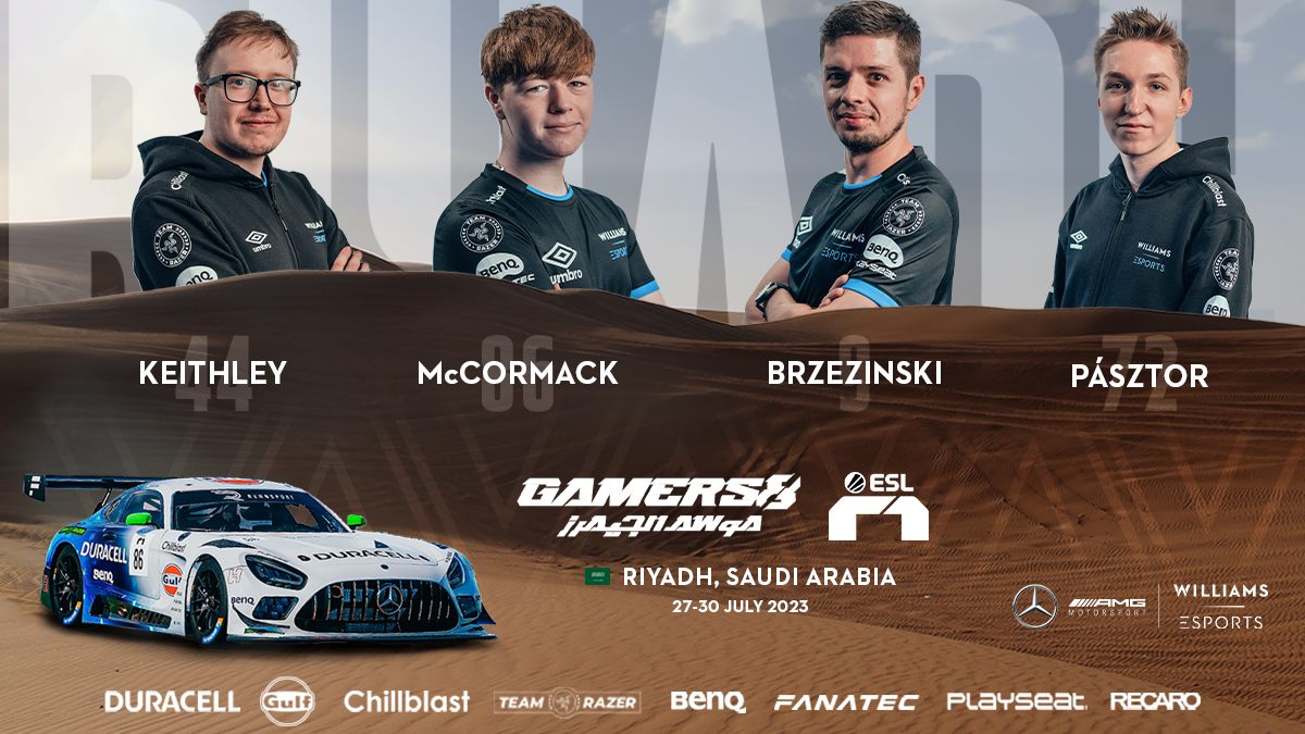 Williams Esports go to Saudi Arabia for the ESL R1 Mid-Season at ...
