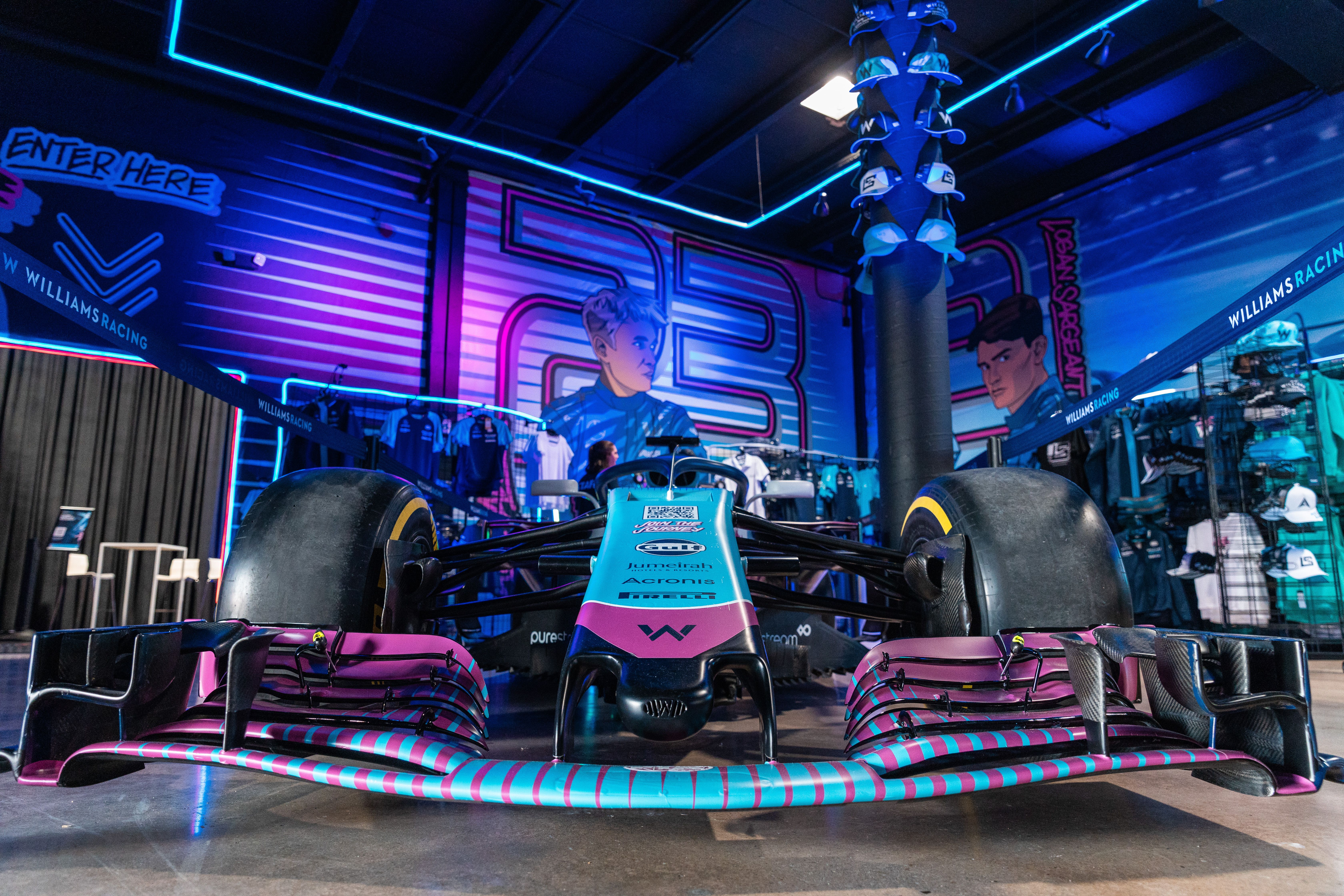 In Photos: Go inside our Miami pop-up | Atlassian Williams Racing