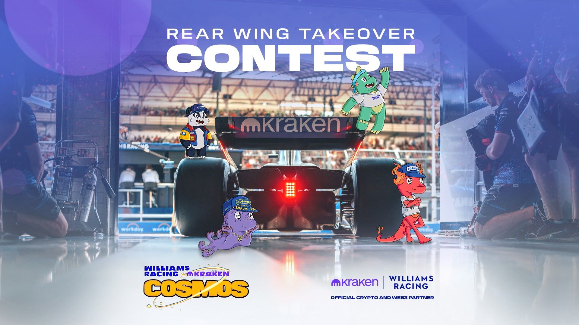 Williams Racing Cosmos Collection powered by Kraken has landed ...