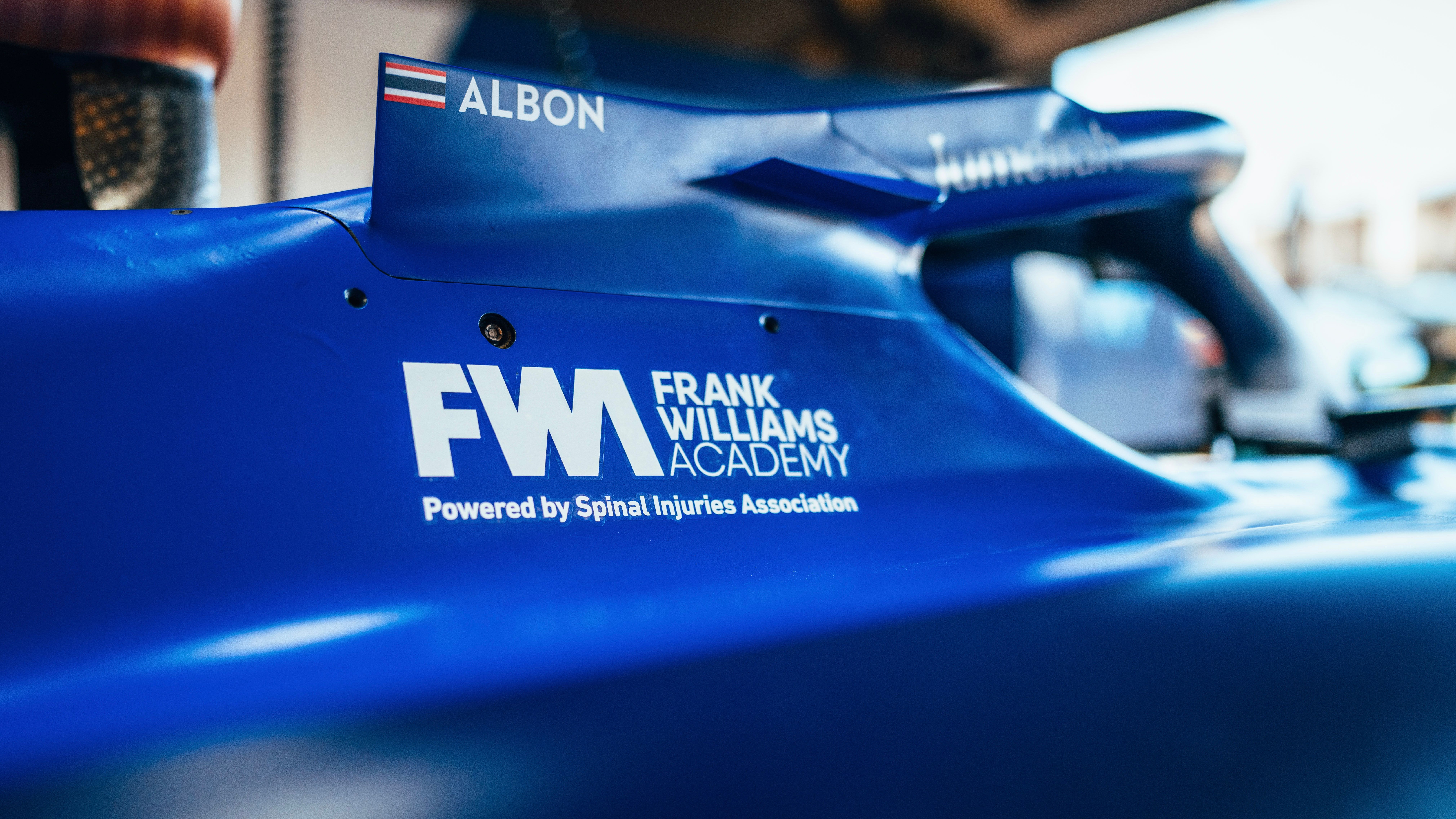 The Frank Williams Academy logo to feature on our FW45 in Baku ...