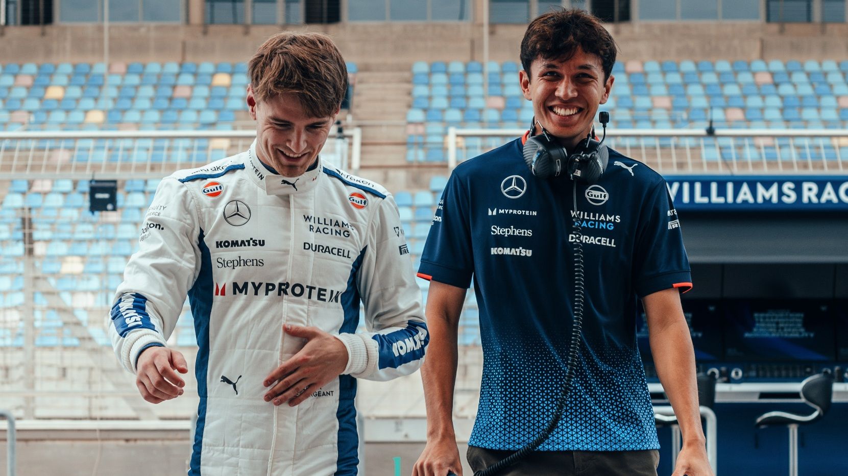 Alex Albon and Logan Sargeant preview the Bahrain Grand Prix ...