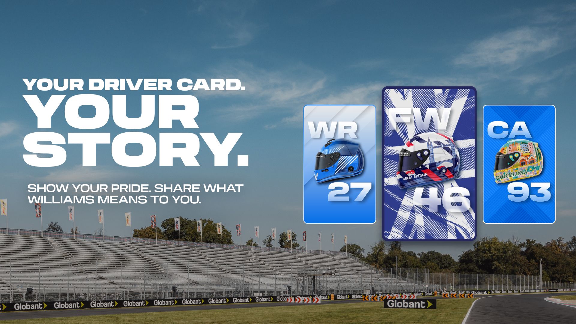 Driver Card Showcase: Sharing Your Stories | Atlassian Williams Racing