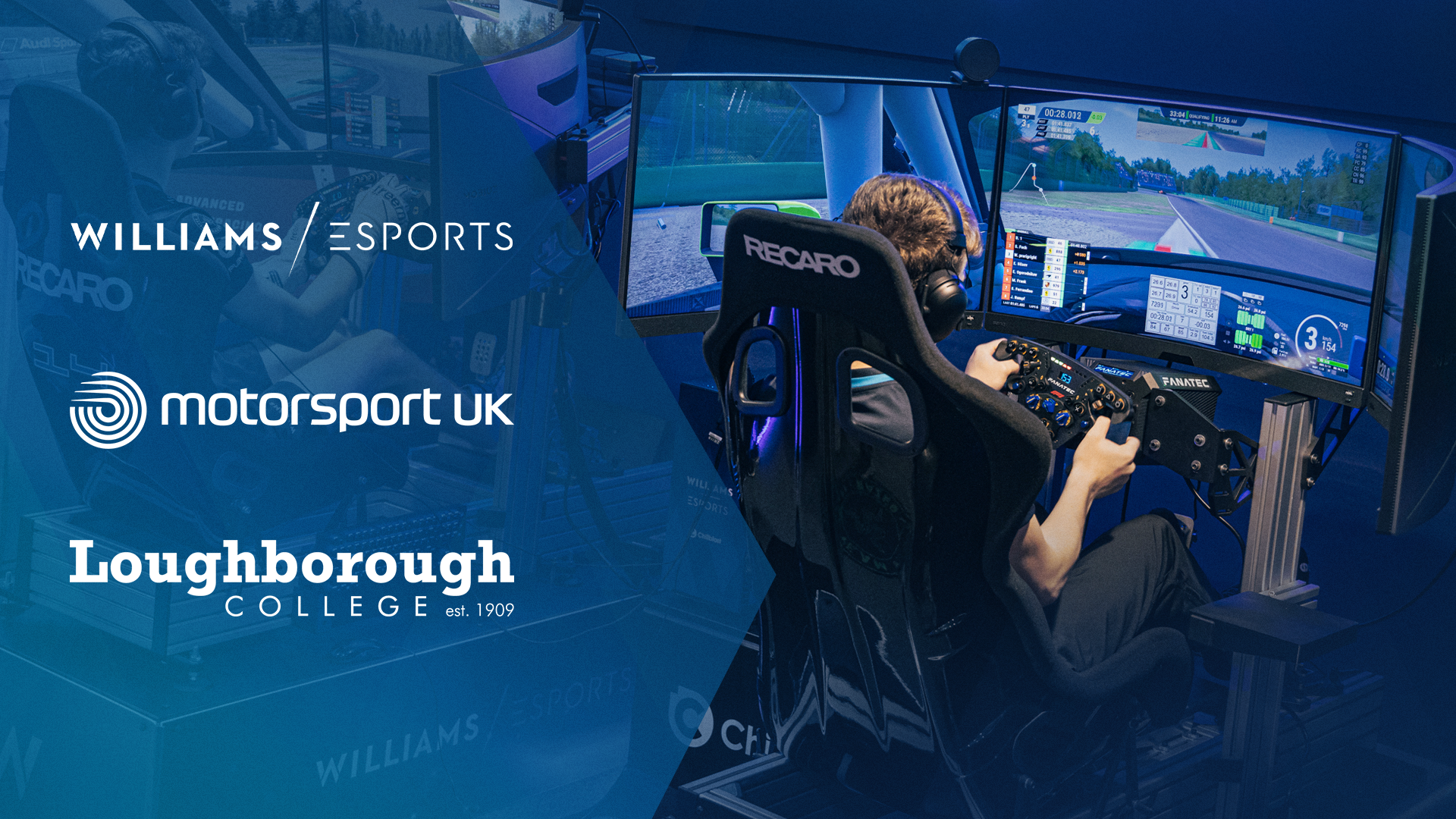 Williams Esports: Teaming up with Loughborough College and Motorsport ...