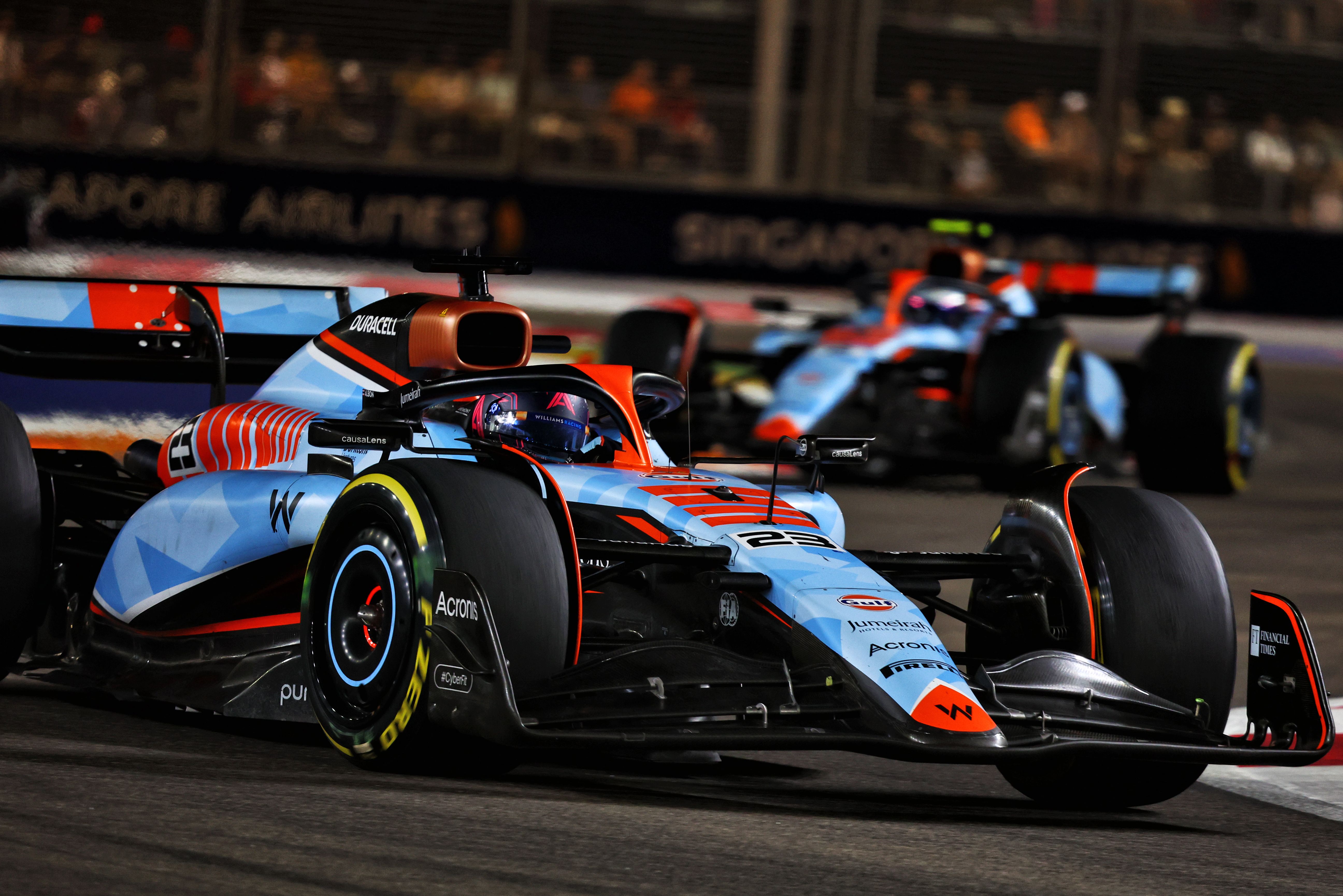 Gulf x Williams Racing win Brand of the Year at The Race Media Awards ...