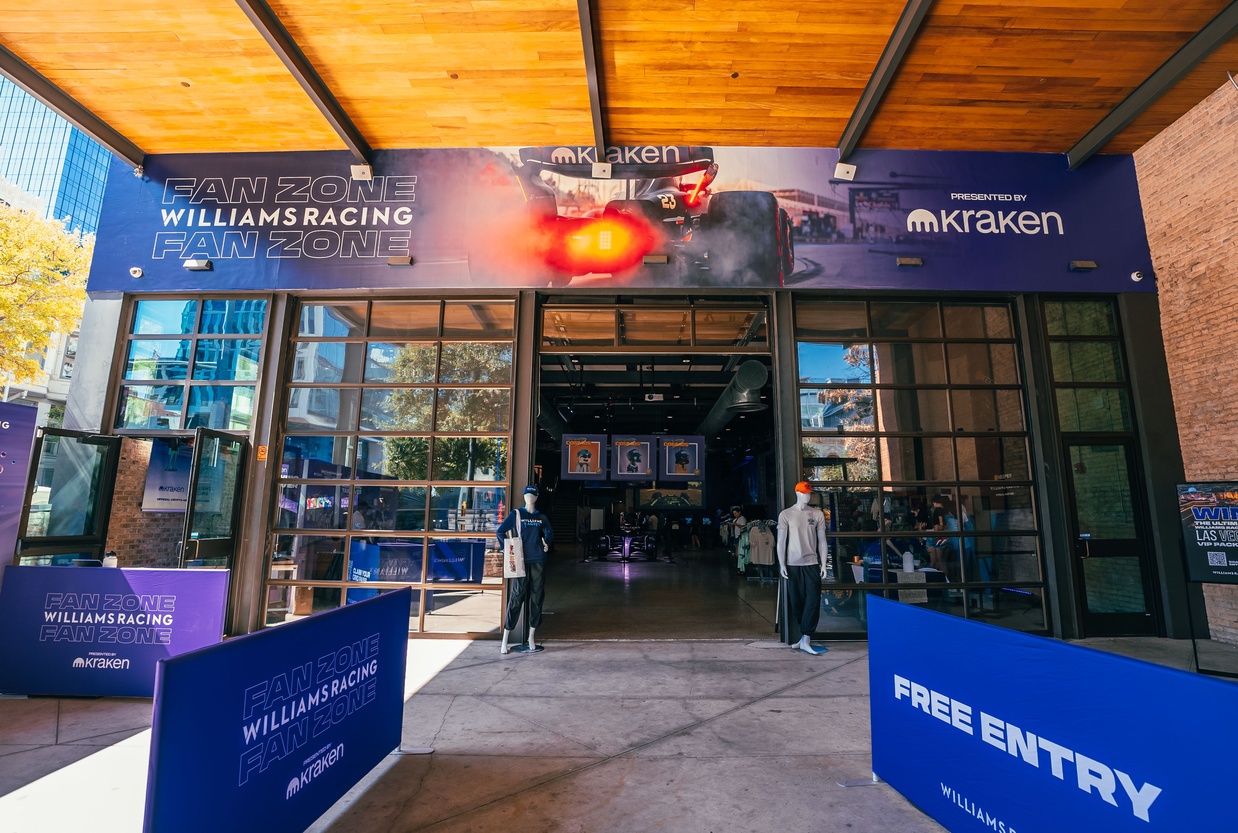 WATCH: A 60 second tour of the Williams Racing Austin Fan Zone ...