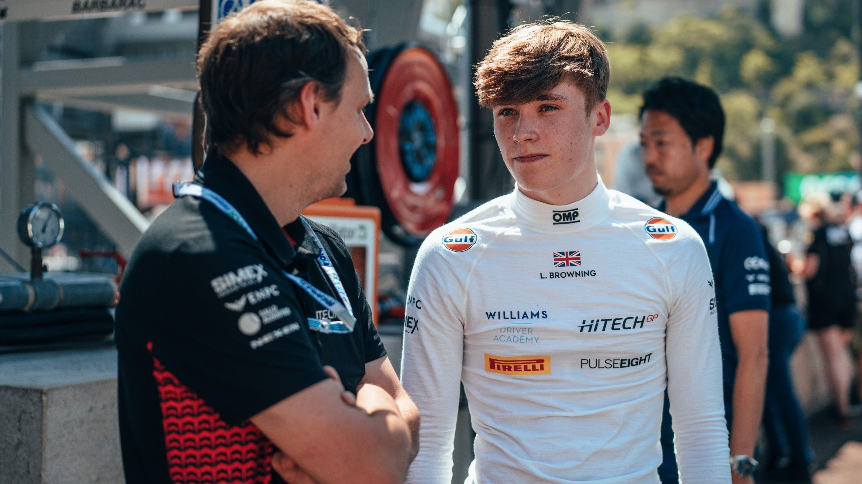 Luke Browning: "I love being a part of Williams" | Atlassian Williams ...