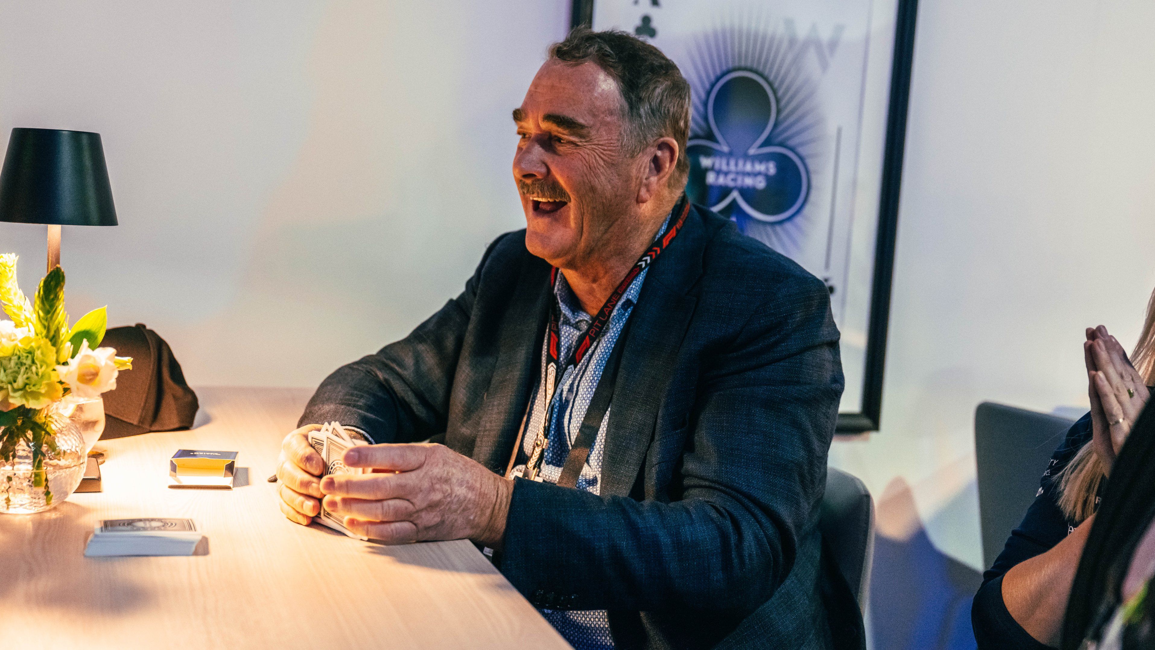 WATCH: Nigel Mansell Magic in Las Vegas | Atlassian Williams Racing