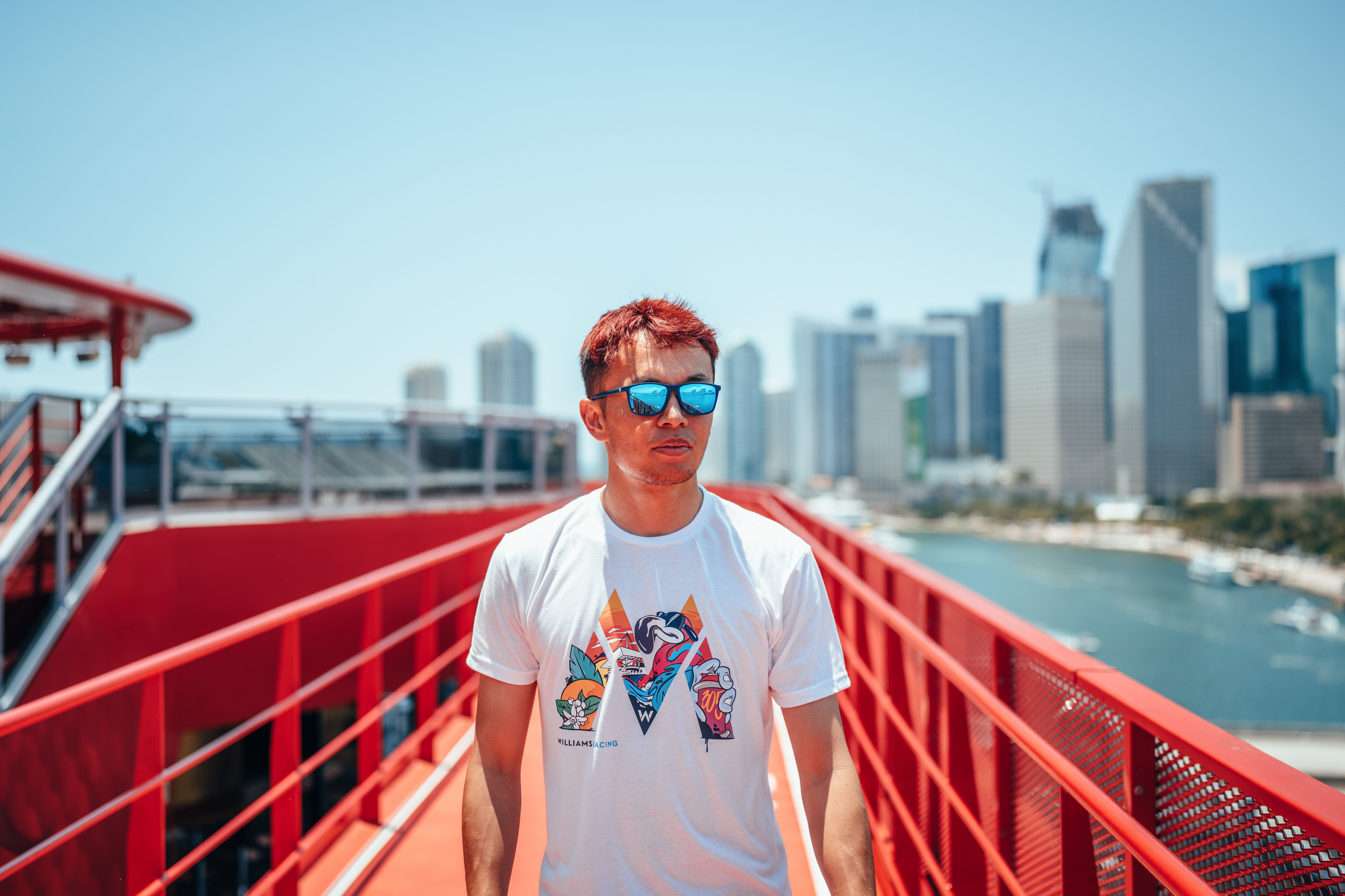 Last chance to unlock our exclusive Miami GP badge featuring Alex Albon ...