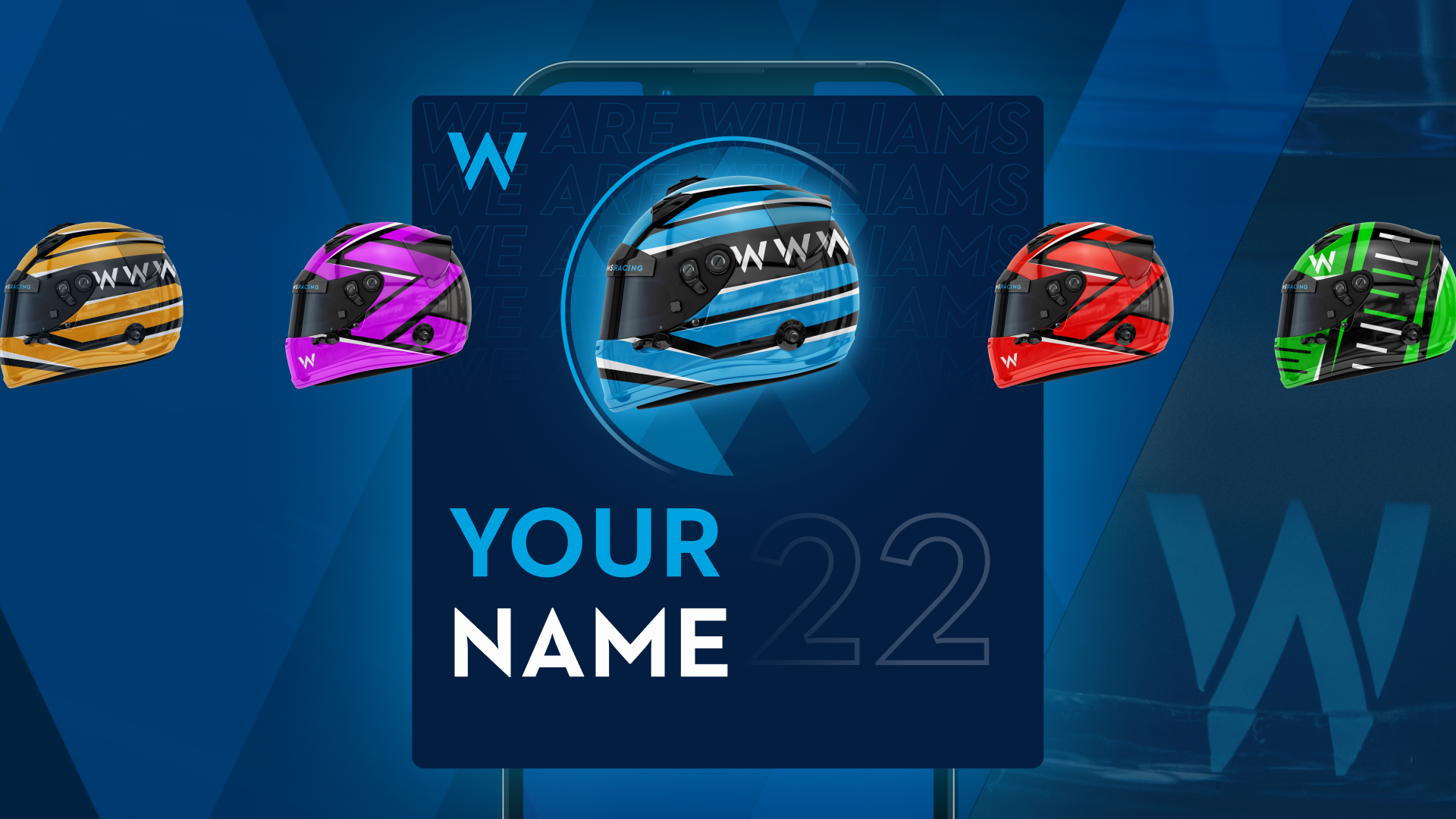 Customise your very own Driver Card | Atlassian Williams Racing