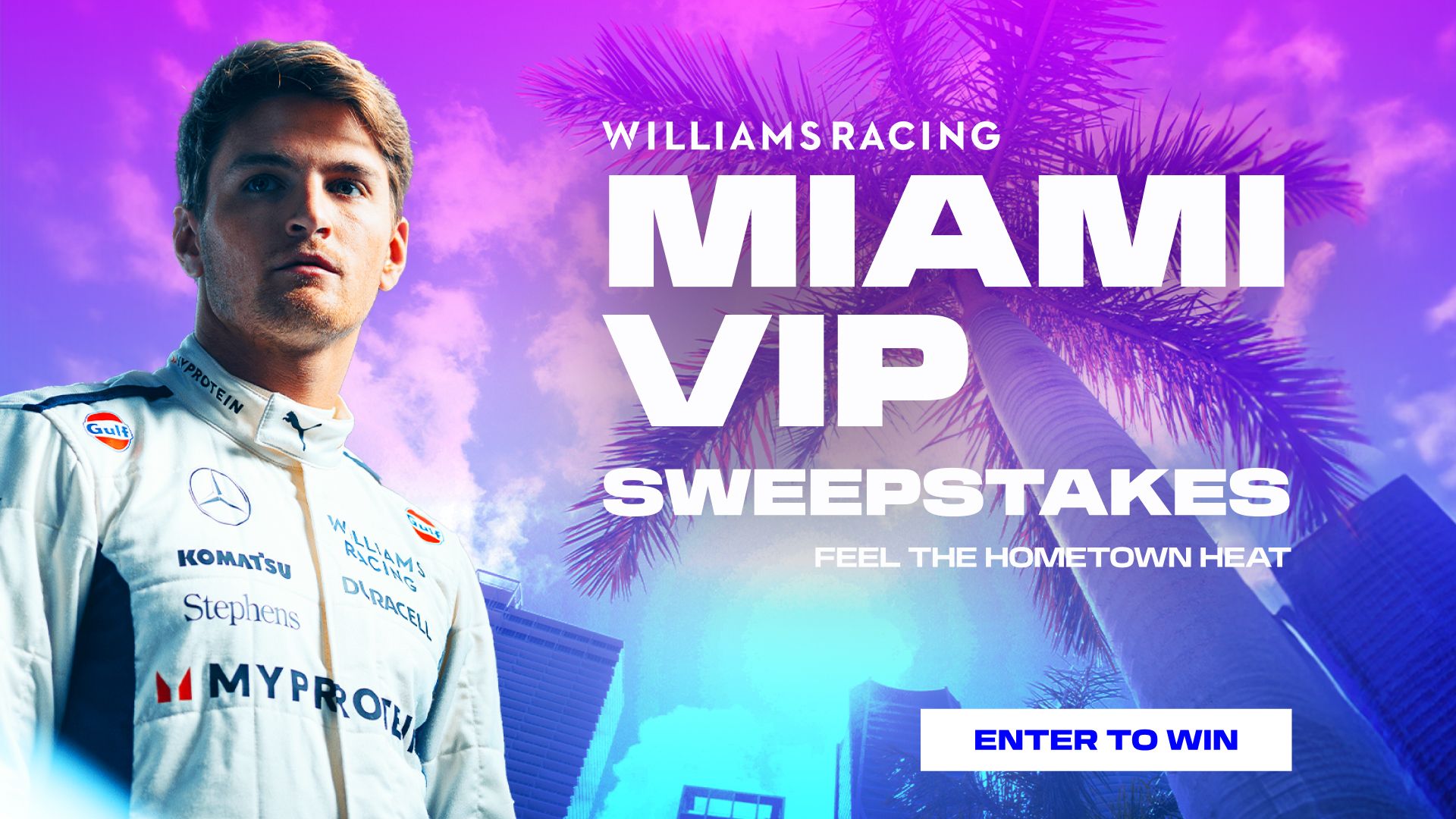 COMPETITION: Win a memorable Miami x Williams VIP experience | Williams ...