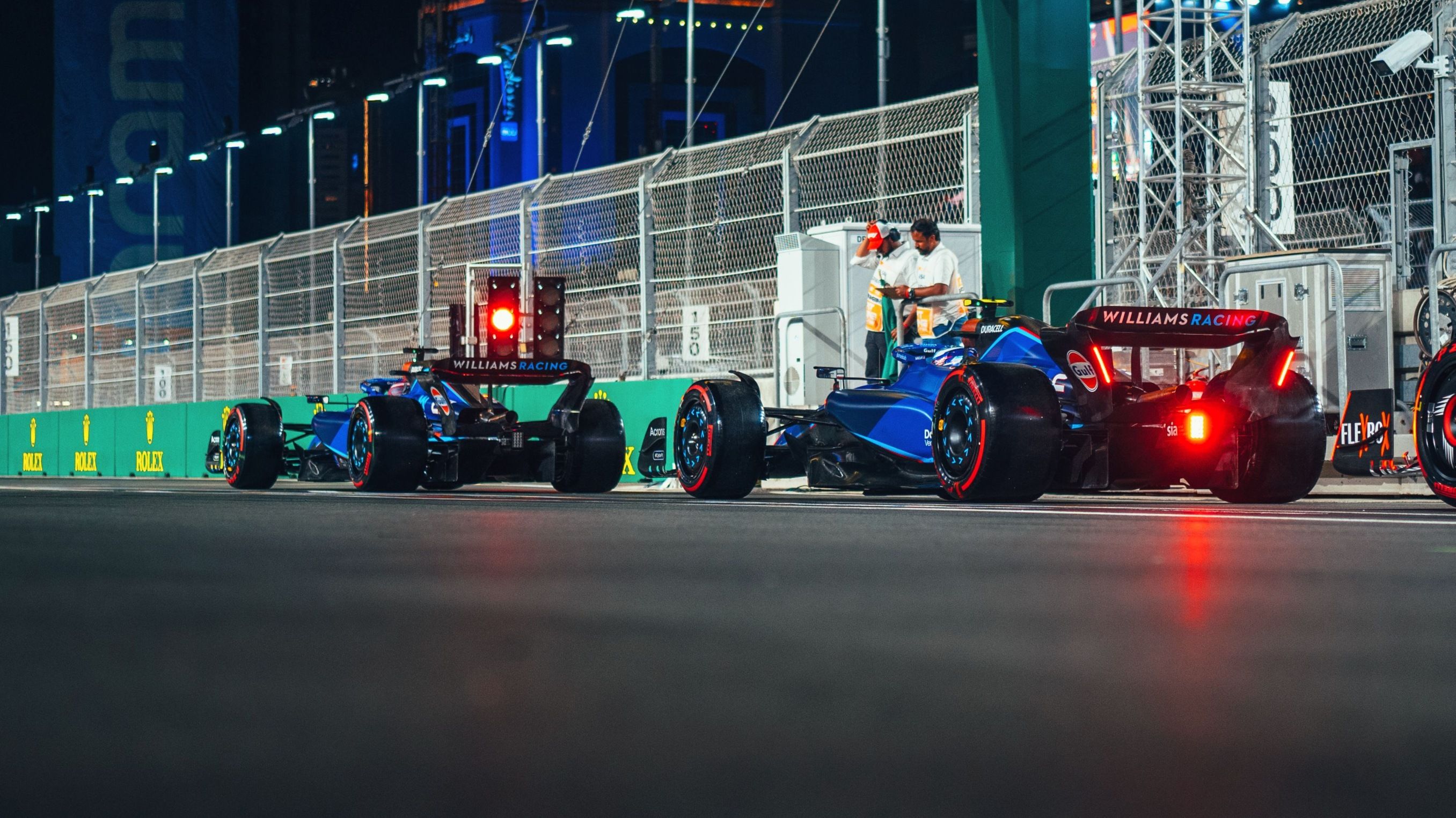 In Photos: Saturday by the Red Sea | Atlassian Williams Racing